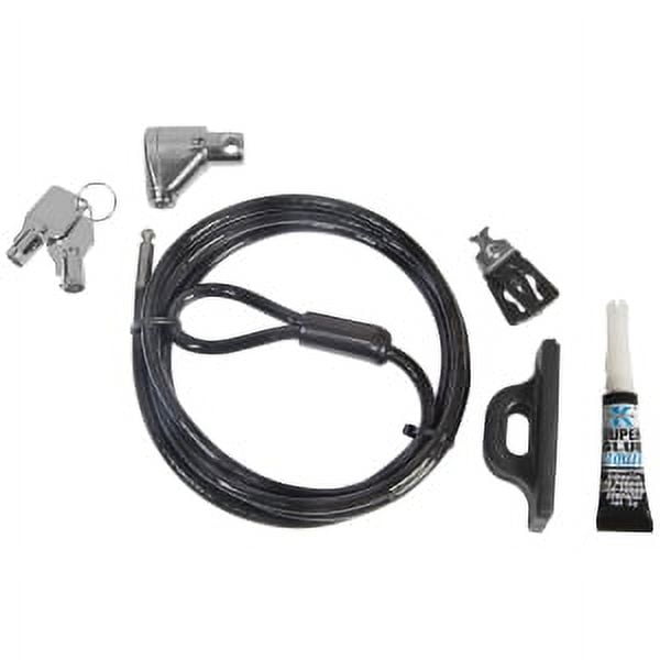 CSP DESKTOP SECURITY CABLE LOCK SHARED ACCESS 6FT - Walmart.com
