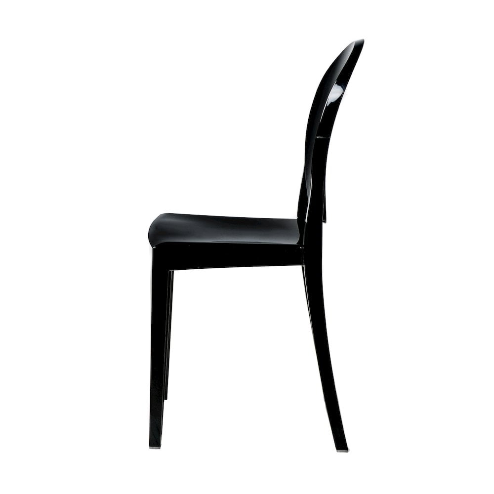 CSP Commerical Seating Products RPC Black Kage Side Chair - Walmart.com