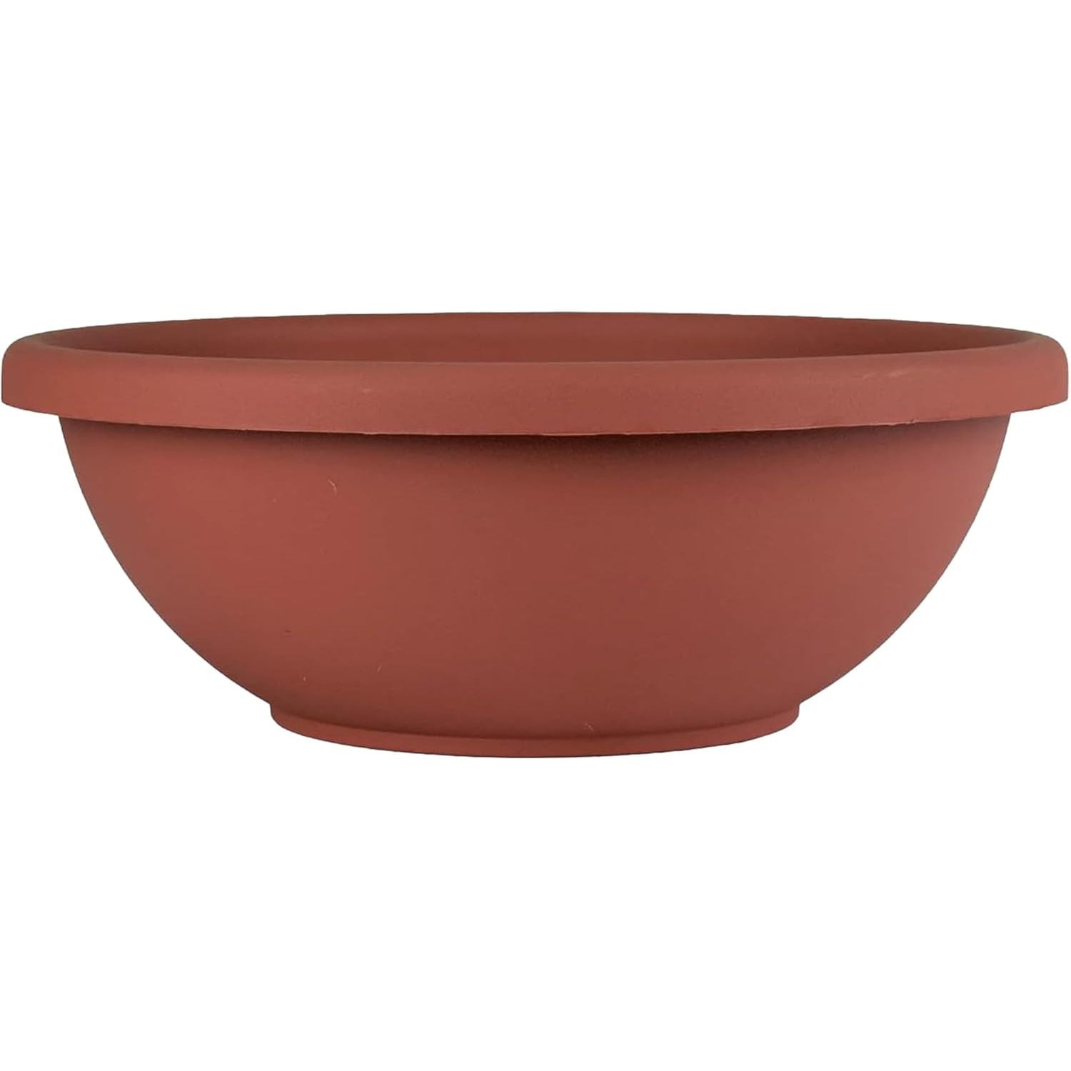 CSPP Shallow Planter with Drainage - Contemporary Garden Bowl Planter ...