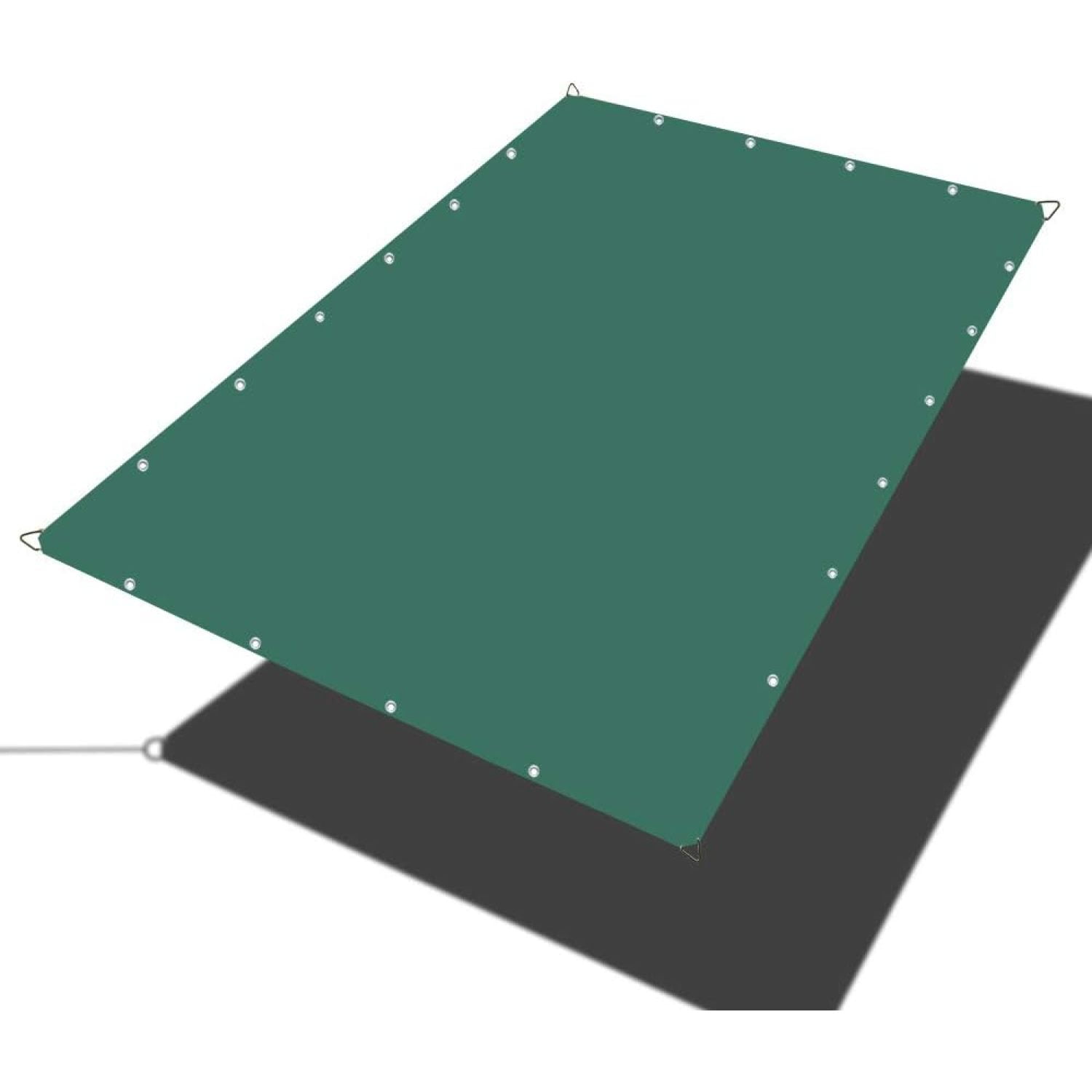 CSPP Waterproof Rectangle Sun Shade Sail Straight Edge Canopy Cover ...