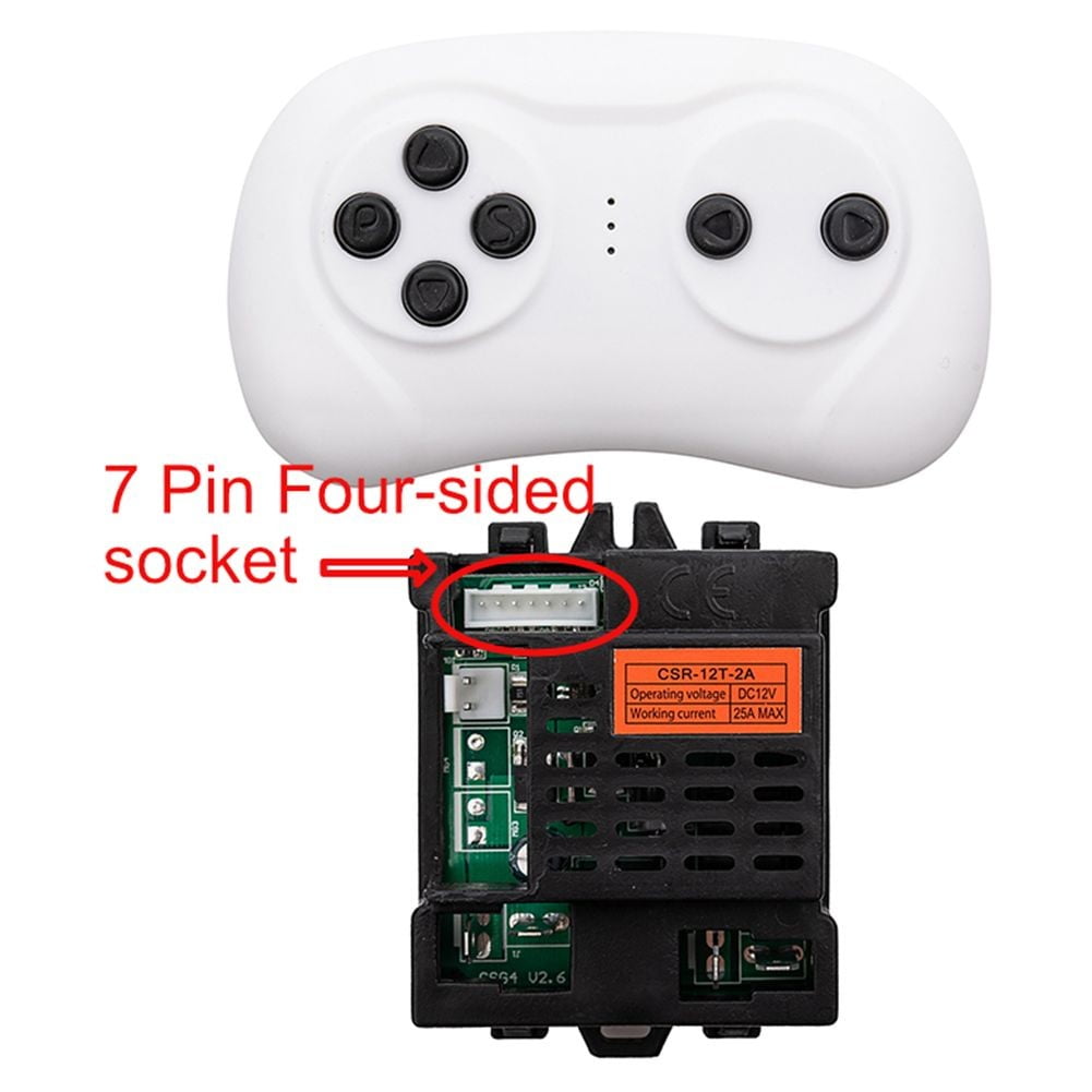 CSR-12T-2A 12V Receiver Control Box for Children\'s Electric Car - Walmart.com