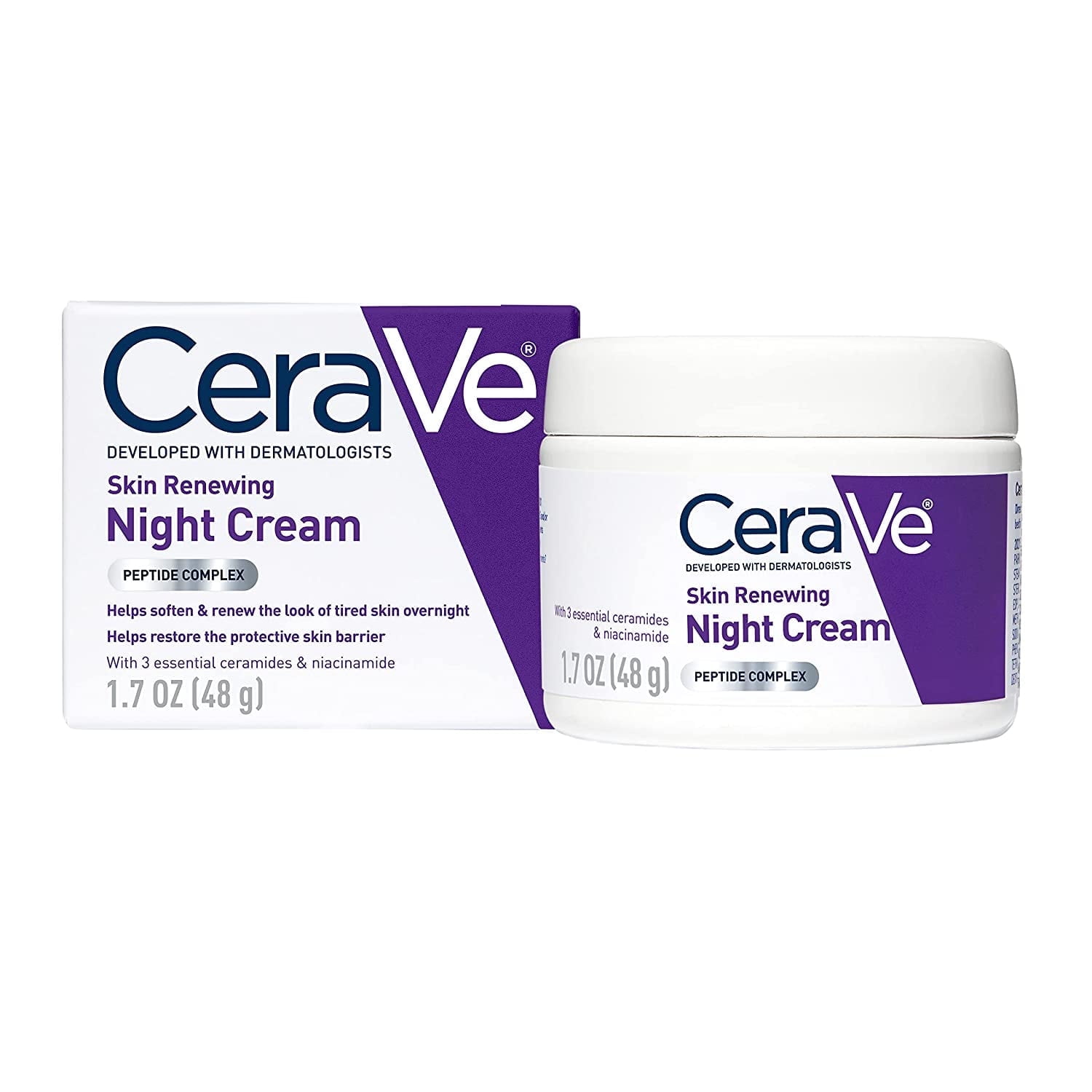 CSR Skin Renewing Night Cream, Niacinamide - Walmart.com