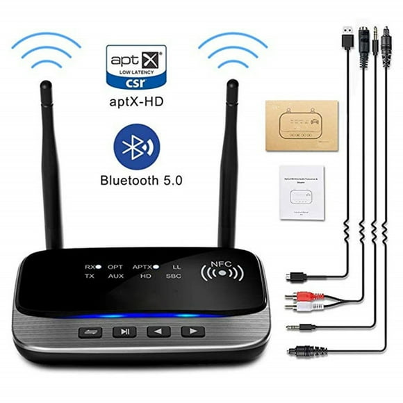 Wireless Bluetooth Adapters with aptX HD for High-Quality Audio