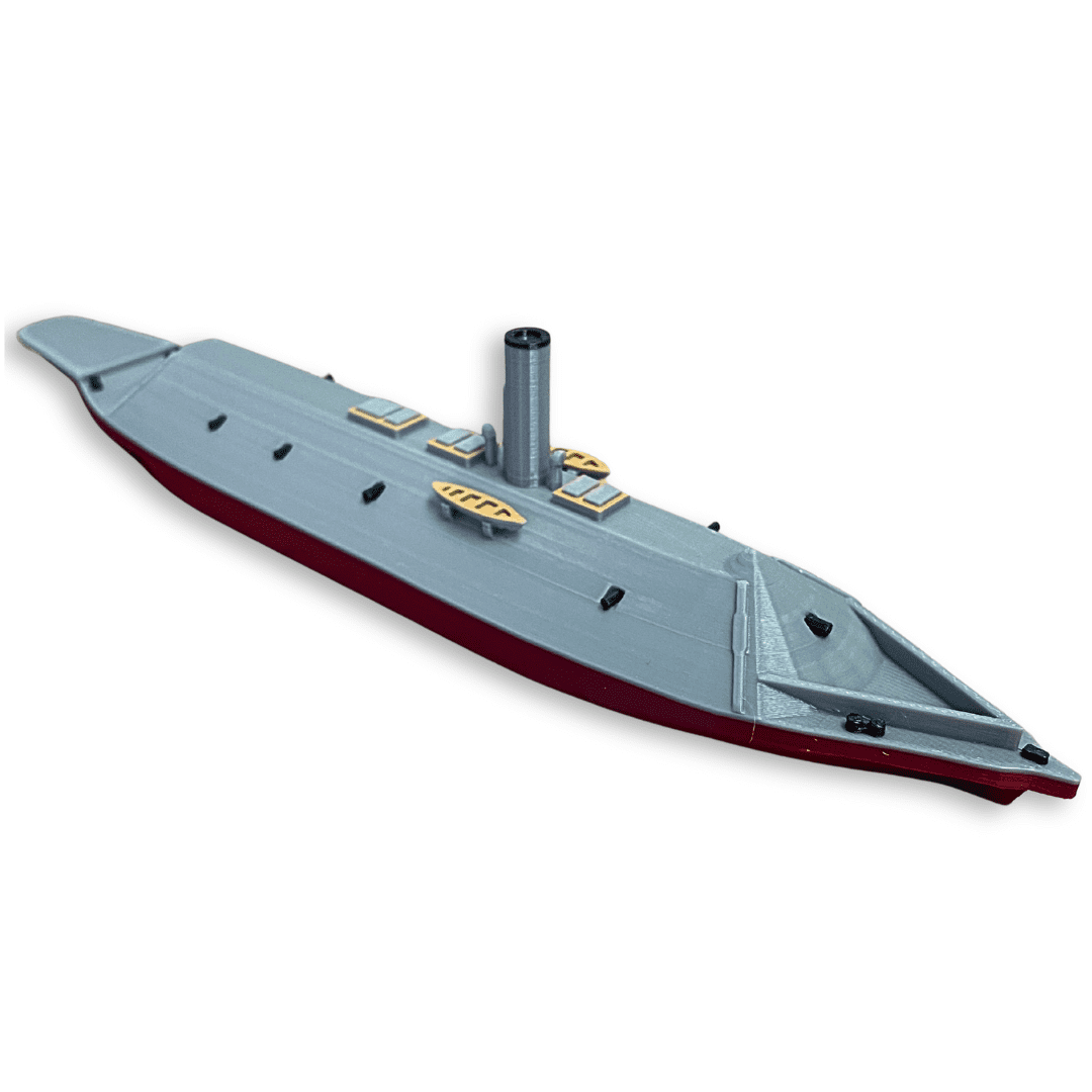 CSS Virginia Ironclad Model Ship - 10 Inch Civil War Replica ...