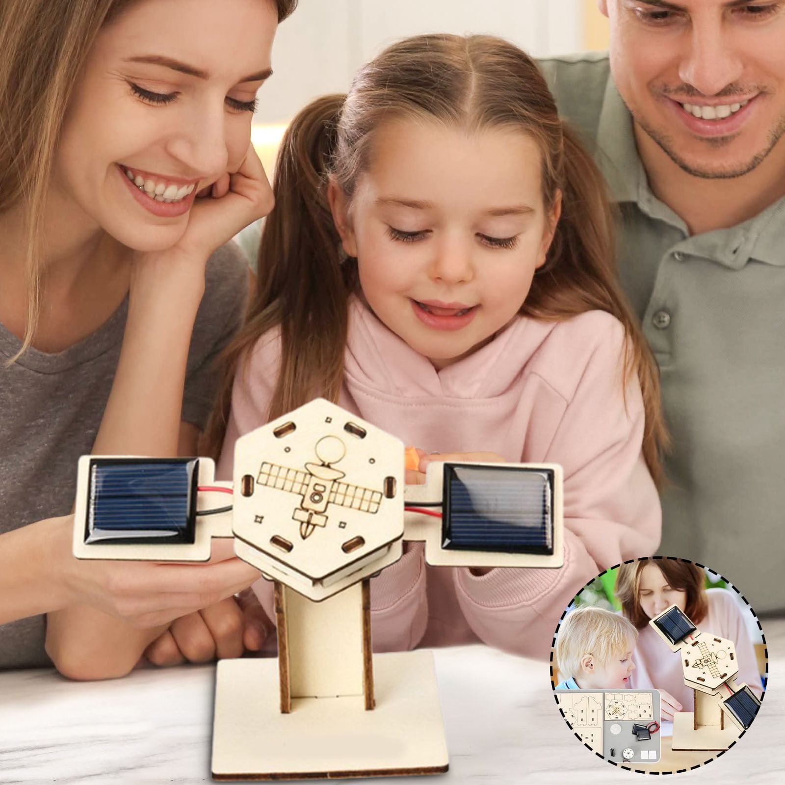 CSSAD Creative Artificial Satellite Space Models, Solar Satellite Model ...