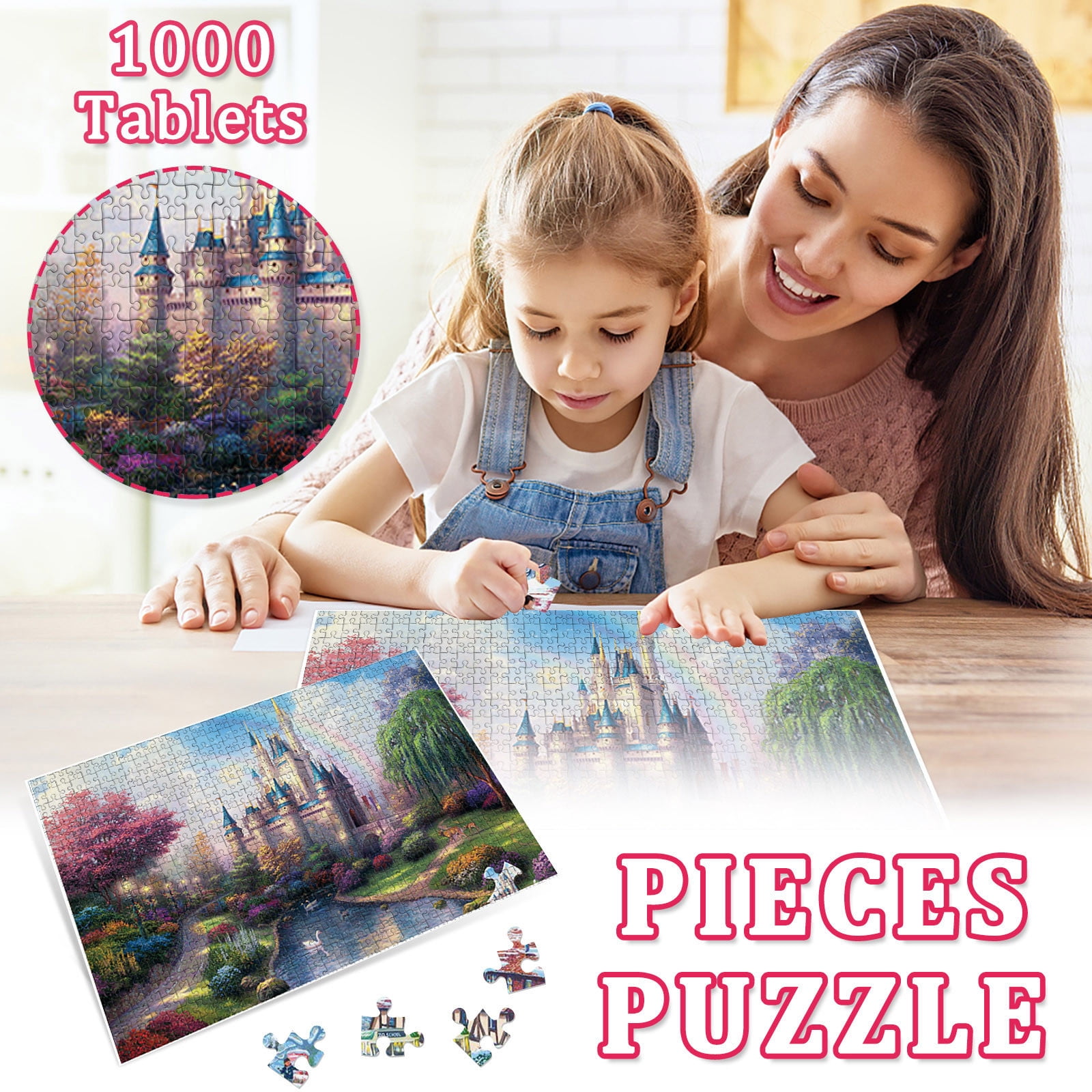 CSSAD Puzzle for Adults 1000 Large Adult And Children's Puzzle Festival ...