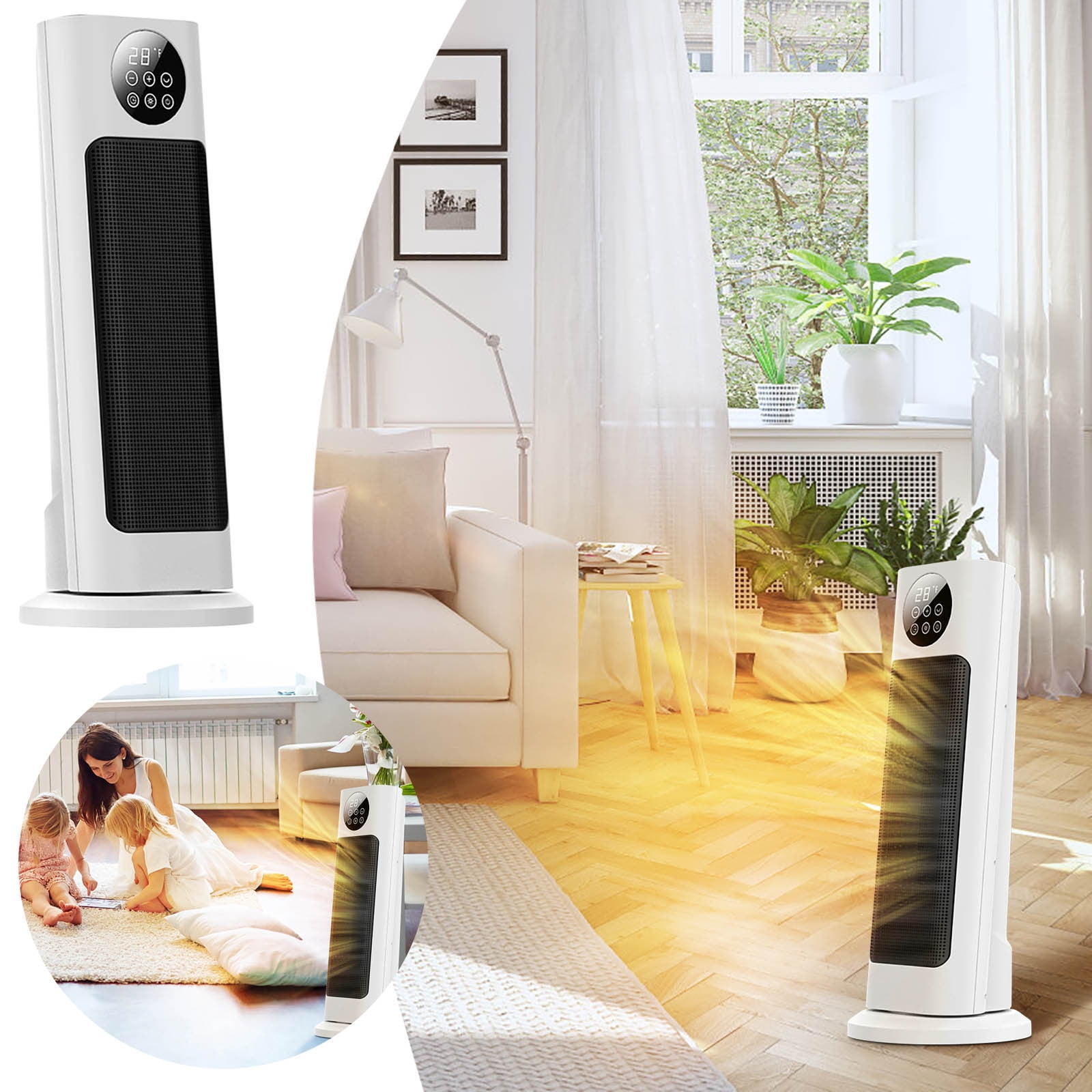 CSSAD Space Heaters for Inside High Power Desktop Heater With Fast ...