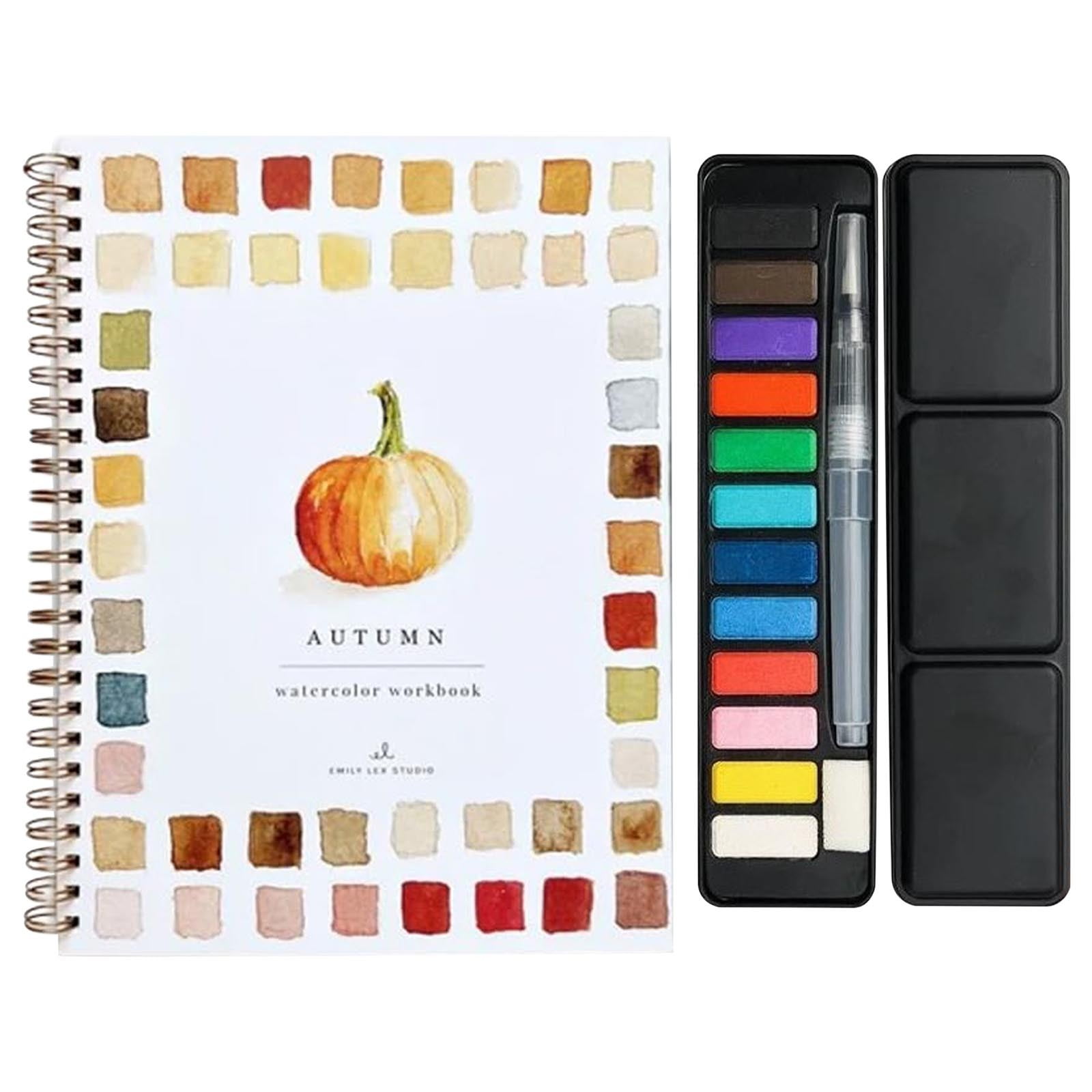 CSSAD Watercolor Workbooks, Lex Watercolor Workbook, 12 Colors ...
