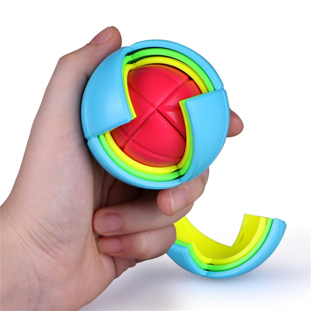 CSSAD Wisdom Ball 3D Puzzle Assembly Children Educational Toy DIY Maze ...