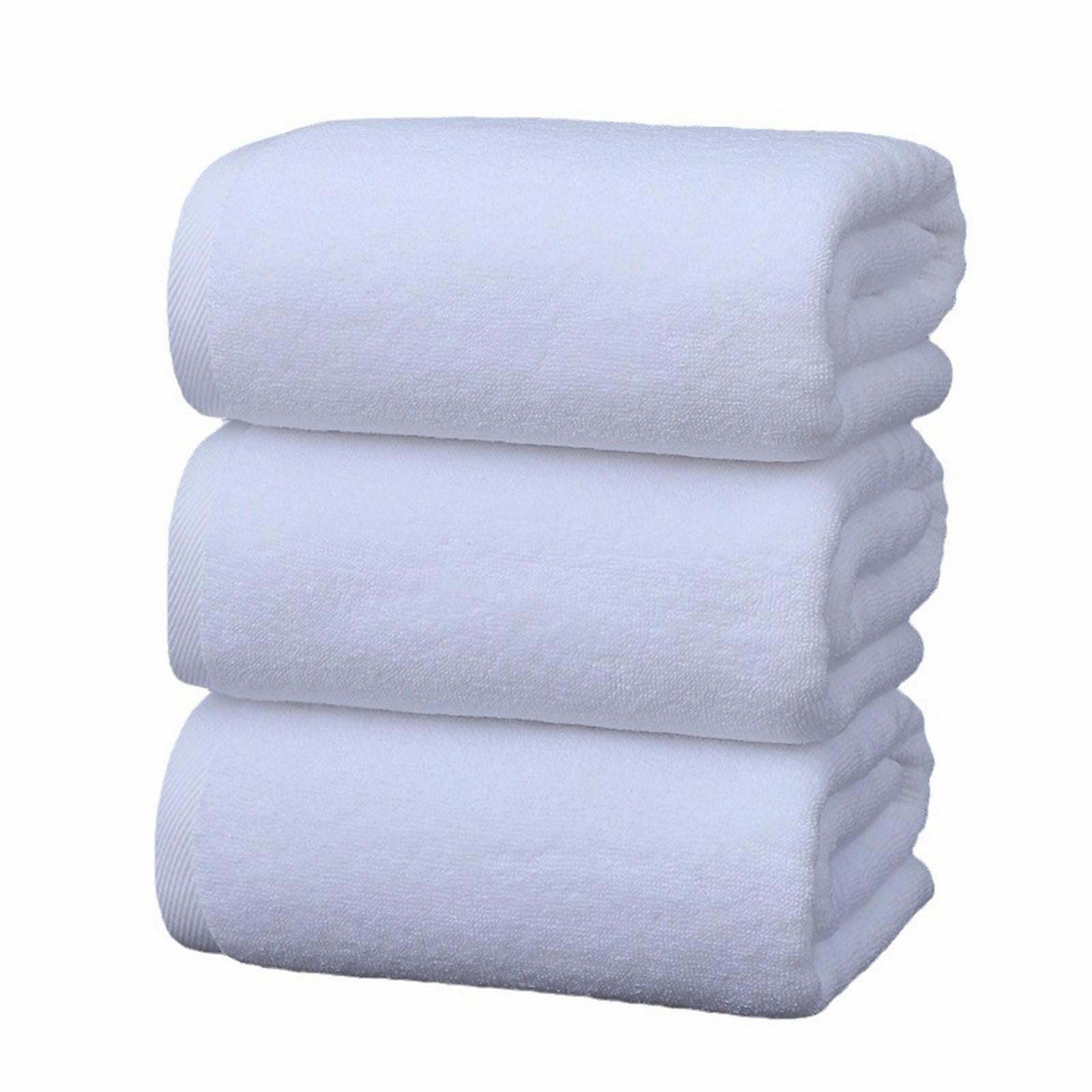 CSSJKYJ 10-Piece White Cotton Hand Towels Set,Soft Comfortable Premium ...