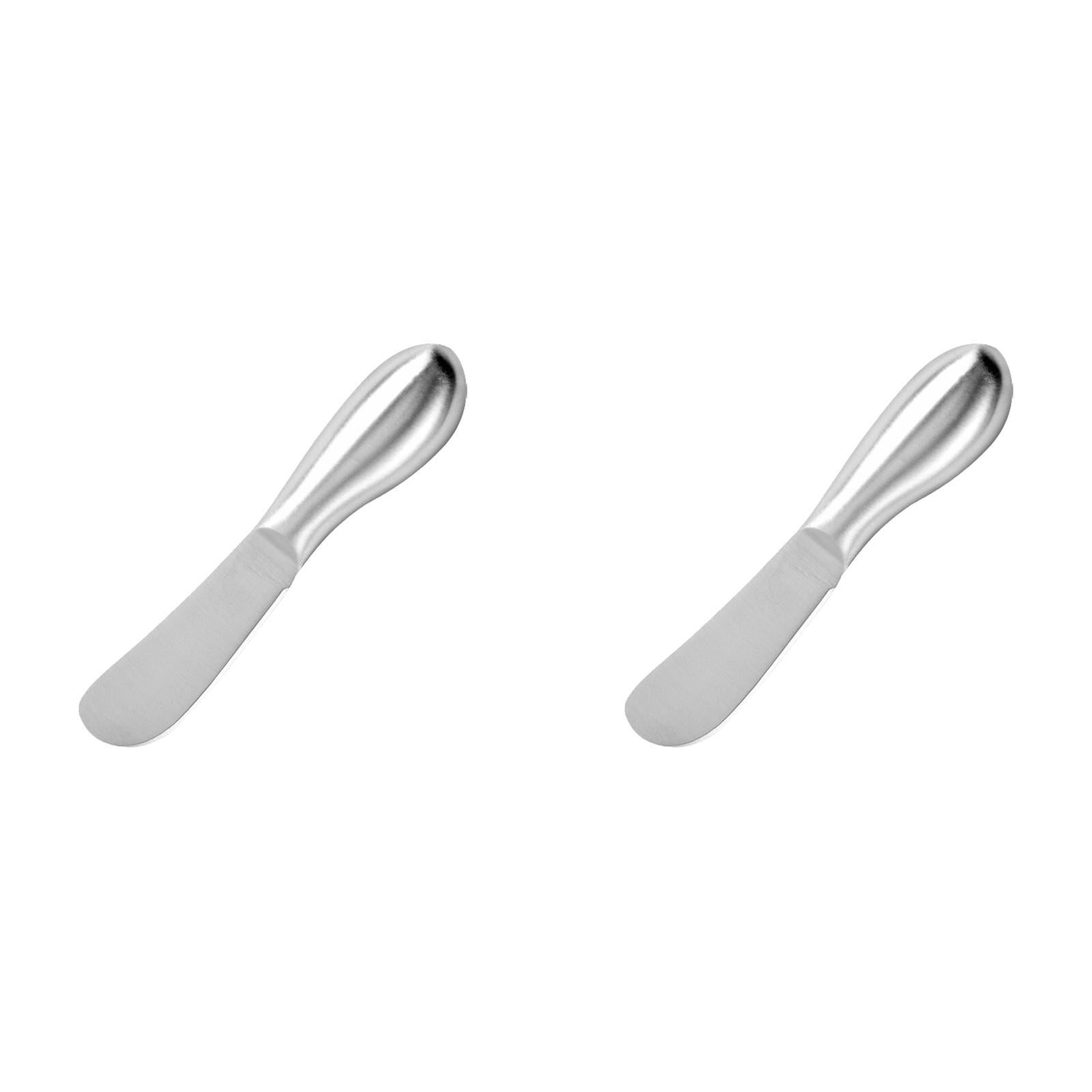 CSSJKYJ 2PCS Stainless Steel Spreader Knife Butter Cheese and Butter ...