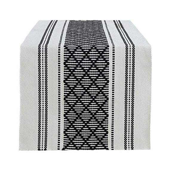 CSSJKYJ Boho Woven Table Runners,Farmhouse Style,Long with Tassels ...