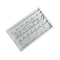 CSSJKYJ DIY Scroll Relief Cake Border Silicone Molds,Baroque Style ...