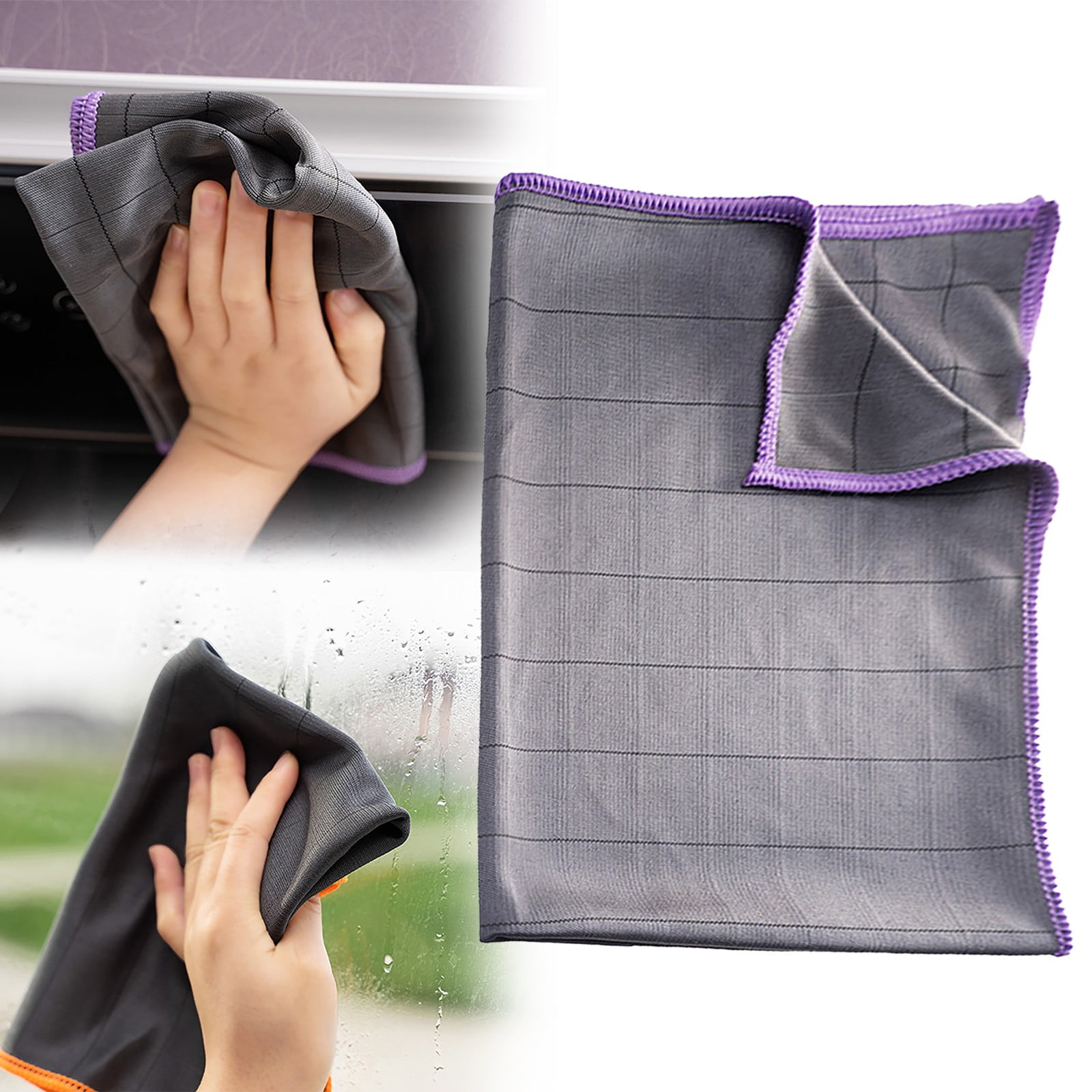 CSSJKYJ Microfiber Glass Cleaning Cloth, Microfiber Glass and Window ...