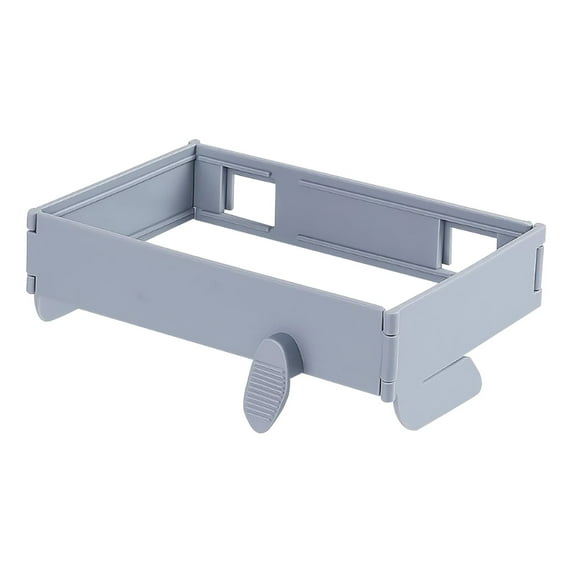 CSSJKYJ Plastic Trash Bag Holder Rack,Folding Hanging Kitchen Trash Can ...