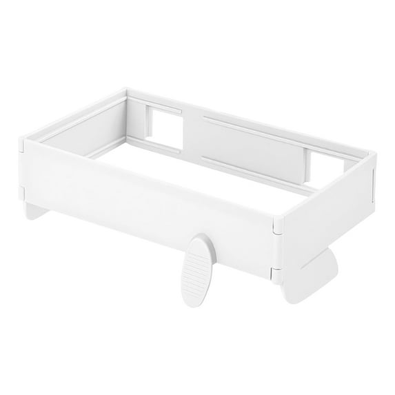 CSSJKYJ Plastic Trash Bag Holder Rack,Folding Hanging Kitchen Trash Can ...