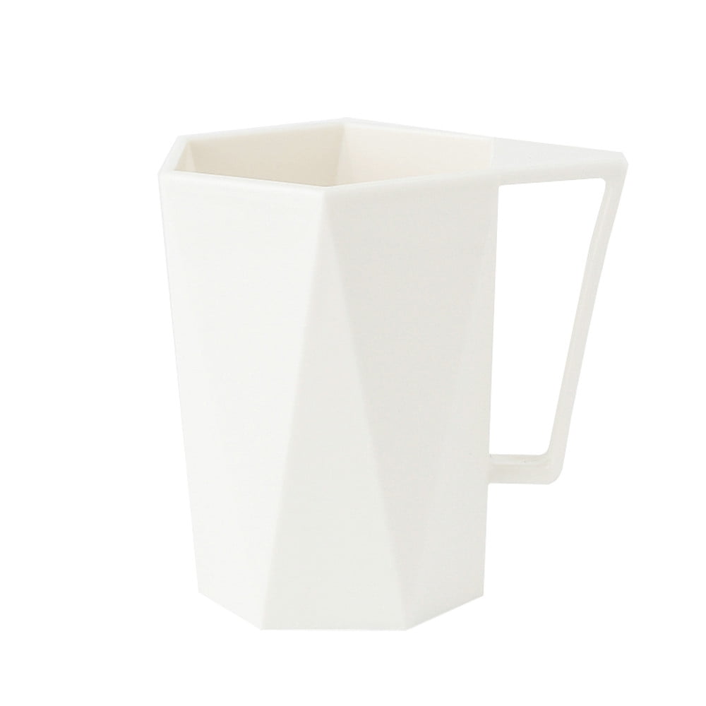 CSSJKYJ Reusable Plastic Drinking Cup with Handle, BPA Free Microwave ...
