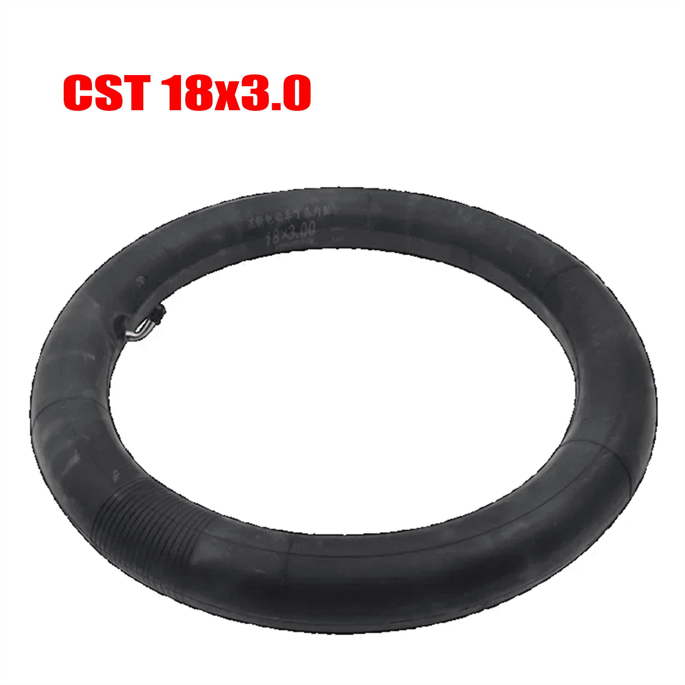 CST 18x3.0 Inner Tube Curved Stem 45° For 18 Inch Electric Tricycle ...