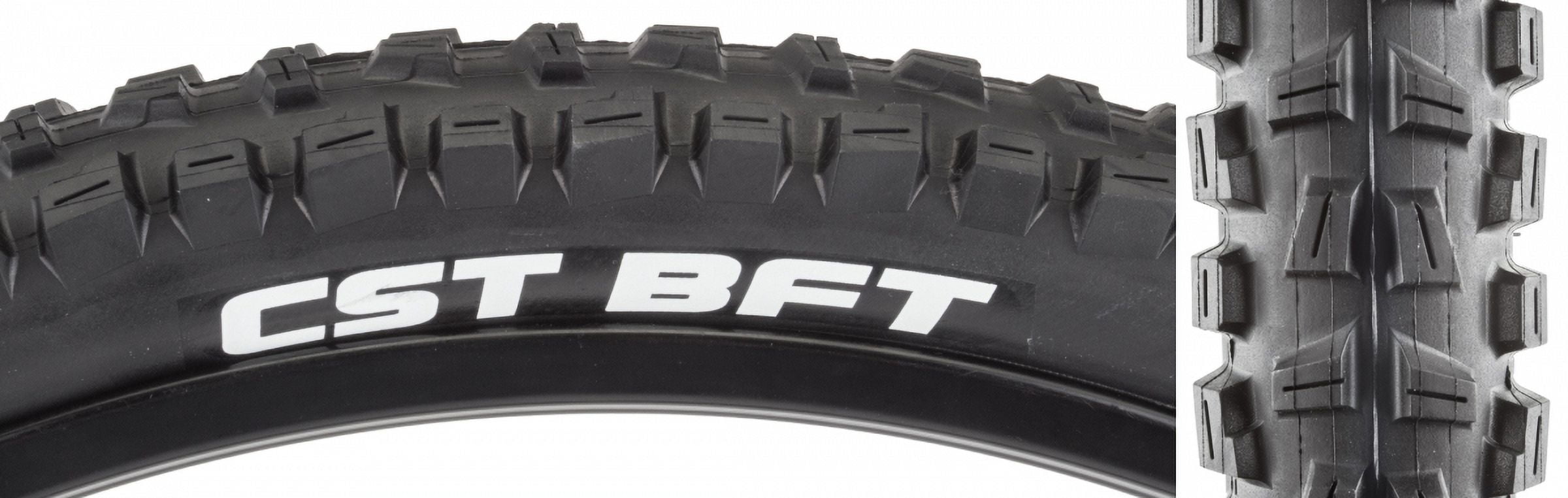 CST Premium BFT Fat Tire 26x4.0 Wire Black 27TPI Single Compound (559 ...
