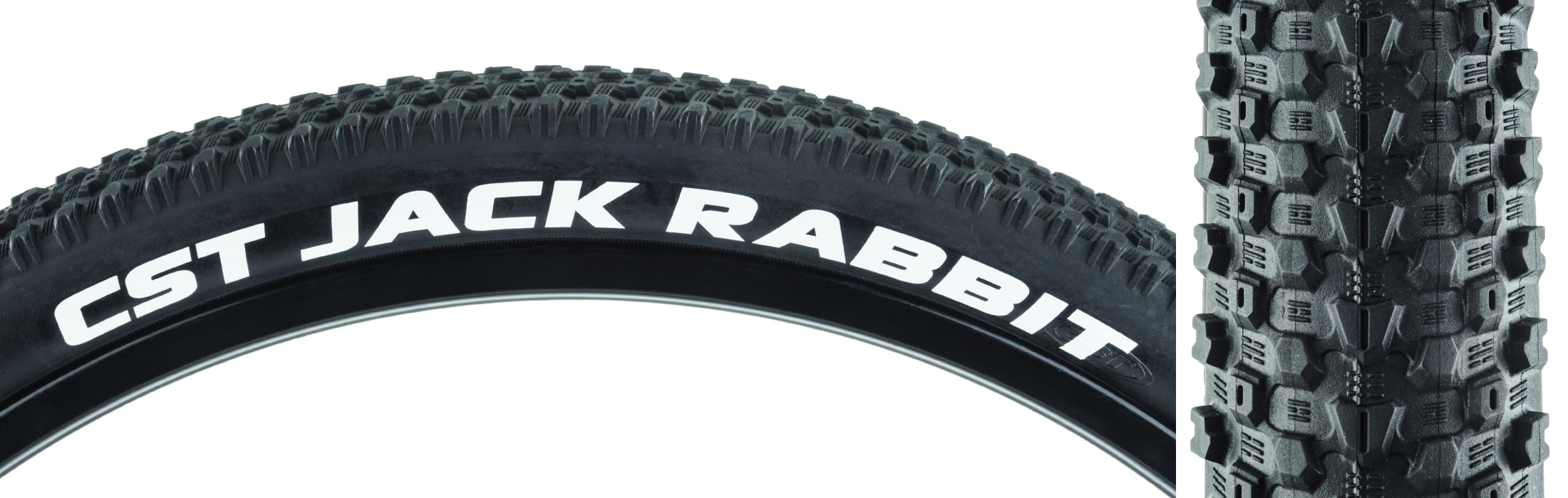 CST C1747 Jack Rabbit MTB Tire 26x1.95 Wire Bead Mountain All-Terrain ...