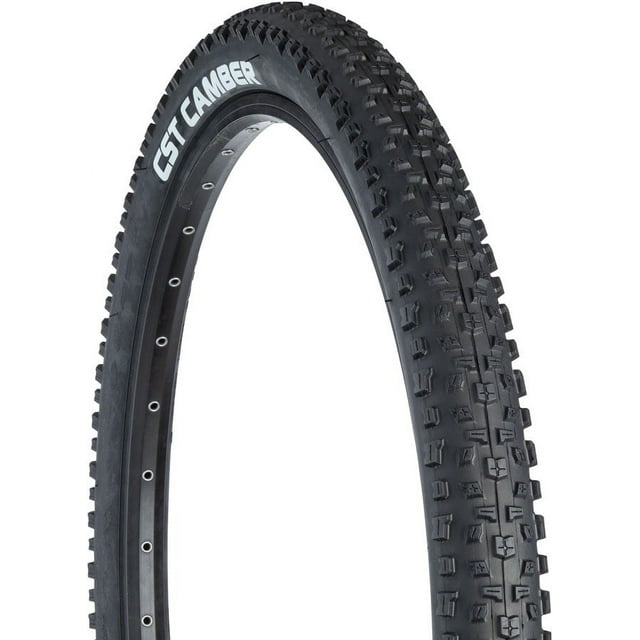 CST Camber 26" MTB Mountain Bike Tire, 26x2.1, Black Steel Bead, 27TPI, Durable & Rugged ...