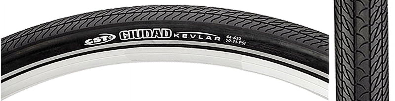 CST Ciudad Tire - 26 x 1.5, Clincher, Wire, Black, Aramid Puncture ...
