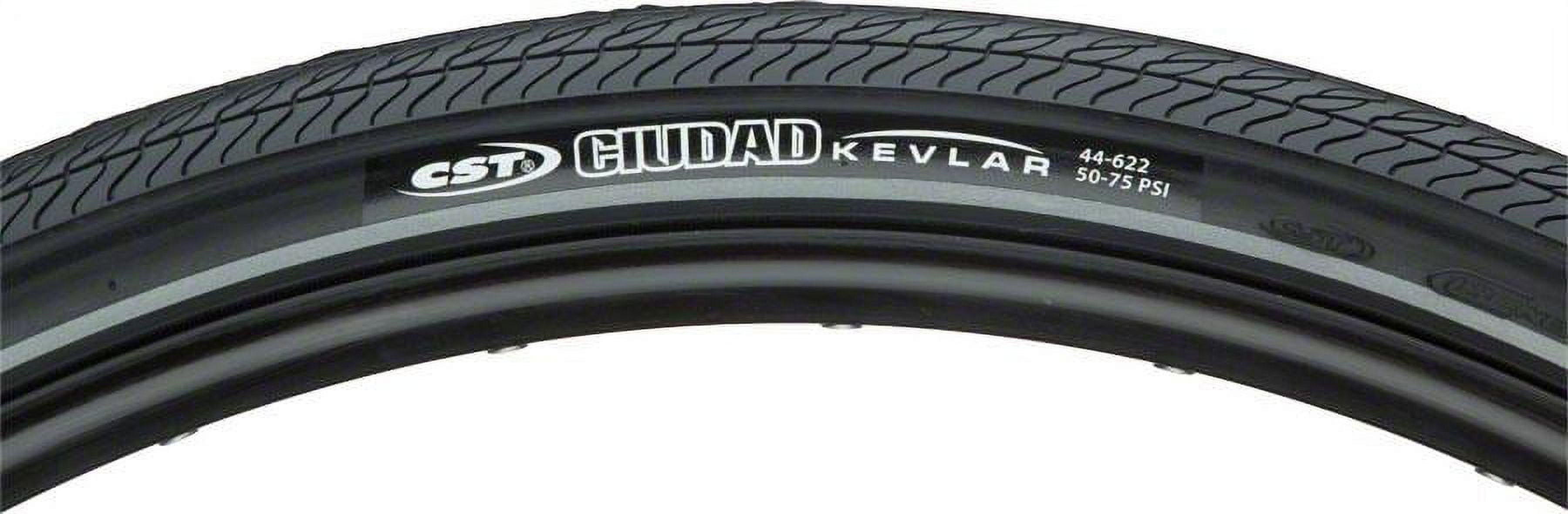 CST Ciudad Tire 700 x 42 Clincher Wire Black Touring Hybrid Aramid ...