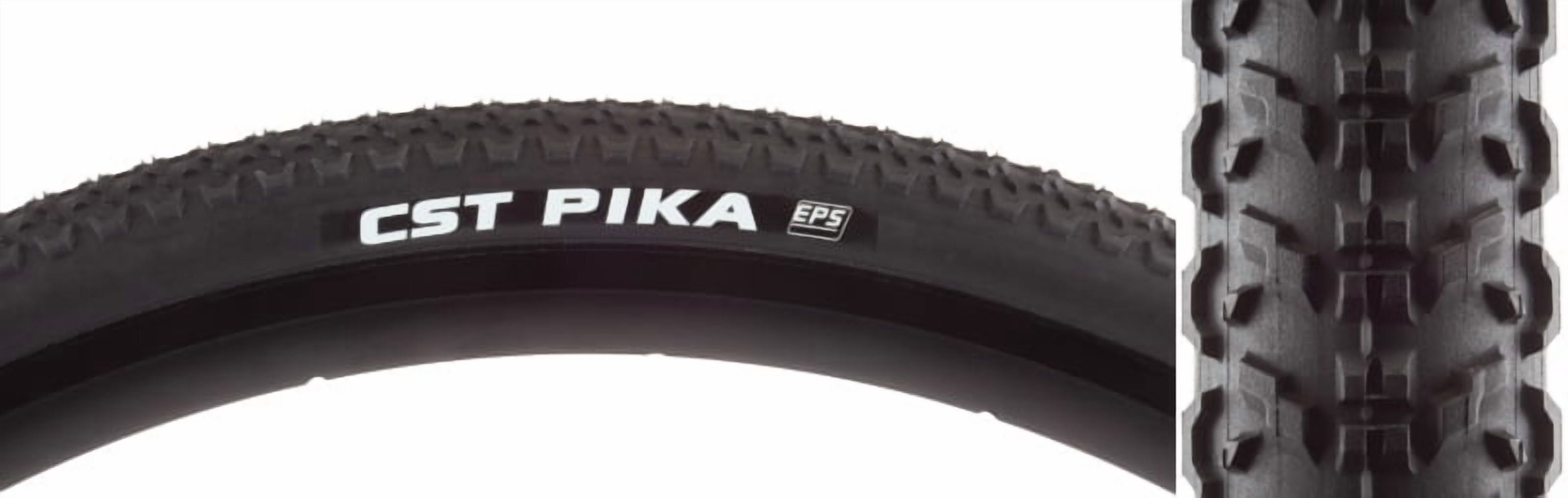 CST Pika Tire - 700 x 42, Clincher, Wire, Black, 60tpi, EPS Puncture ...