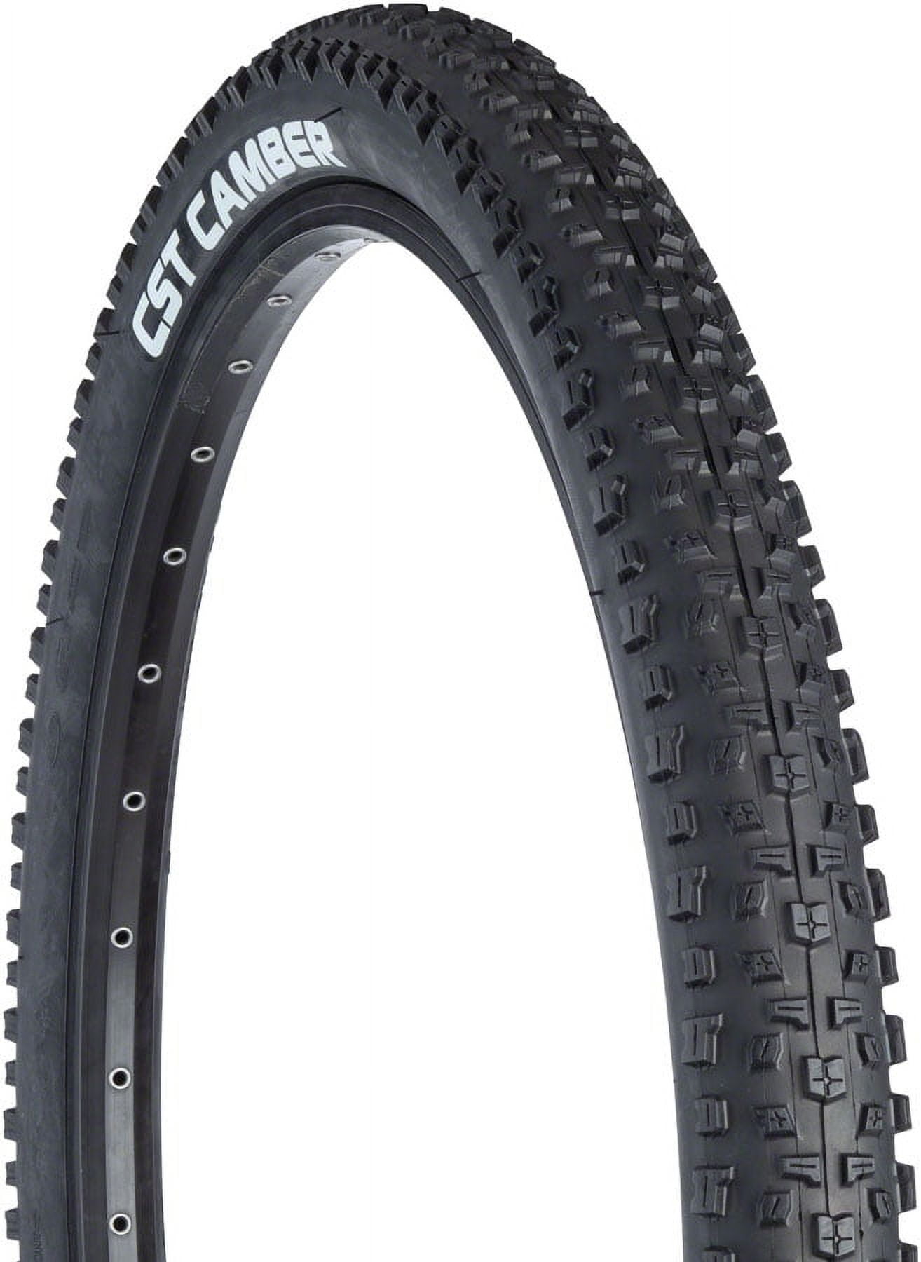 CST Premium Camber Tire 26x2.25, Black Wire Clincher for MTB, Fast ...