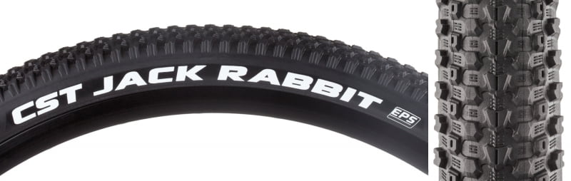 CST Premium Jack Rabbit Clincher Tire, 27.5x2.1, Black, Fold, Dc/Eps ...