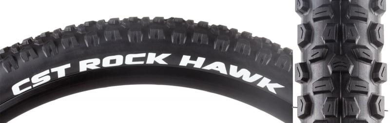 CST Rock Hawk Tire 27.5 x 2.25 TPI 27 Clincher Wire Black Reflective ...