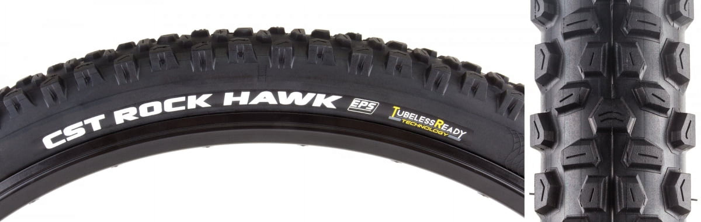 CST Rock Hawk Tire 29 x 2.4 Tubeless Blk EPS Puncture Protection Dual ...