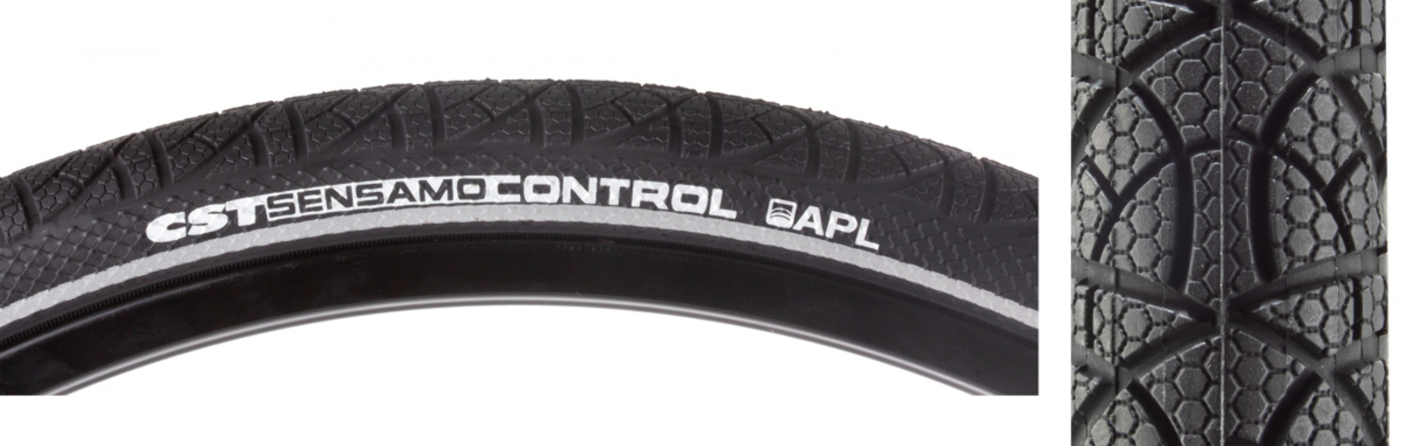CST Sensamo Control Tire 26 x 1.75 Clincher Wire Black APL Puncture ...