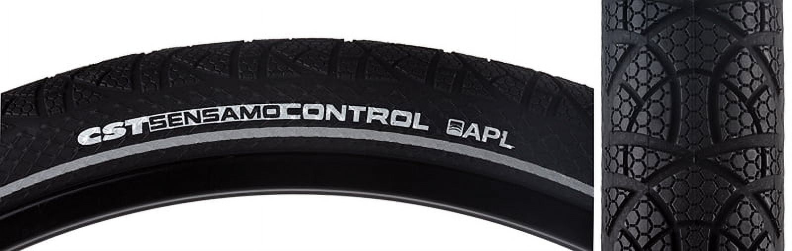 CST Sensamo Control Tire 26x2 TPI 22 Clincher Wire Black APL Puncture ...
