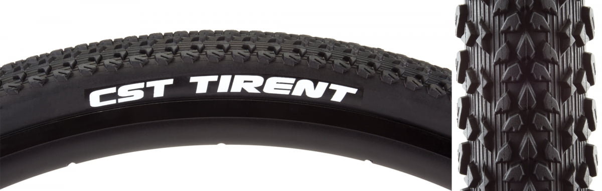 CST Tirent Tire 700 x 40 Clincher Wire Black EPS Puncture Protection ...