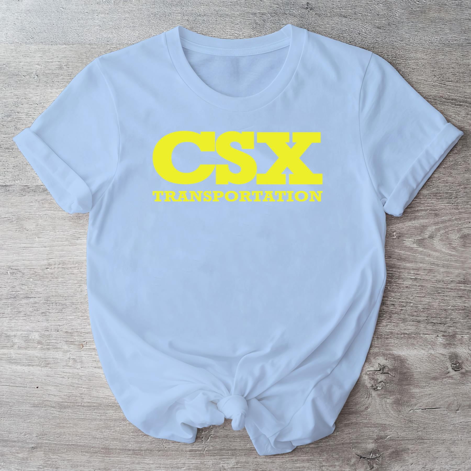 CSX Transportation Logo t-shirt USA MADE IN USA-TH40755 - Walmart.com