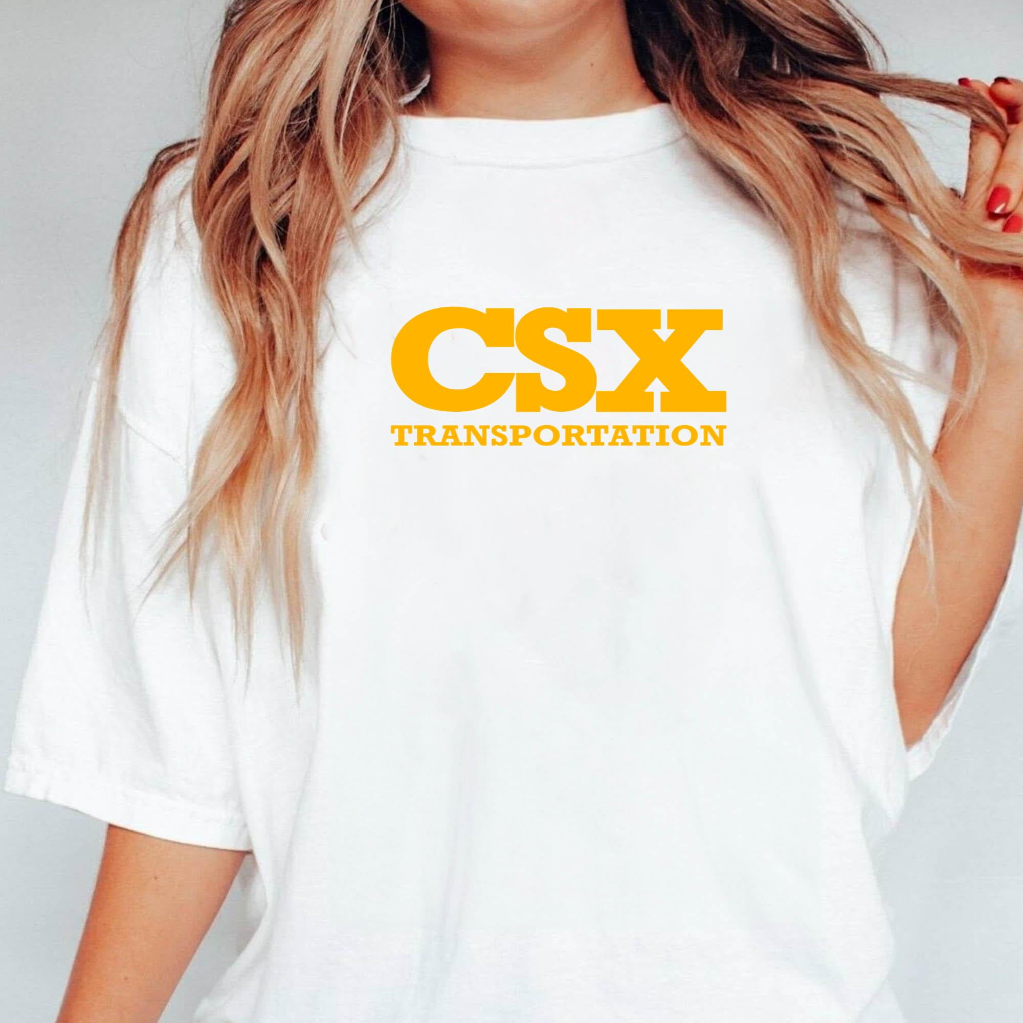 CSX Transportation Railroad Company Logo Fan Tribute Graphic Unisex T ...