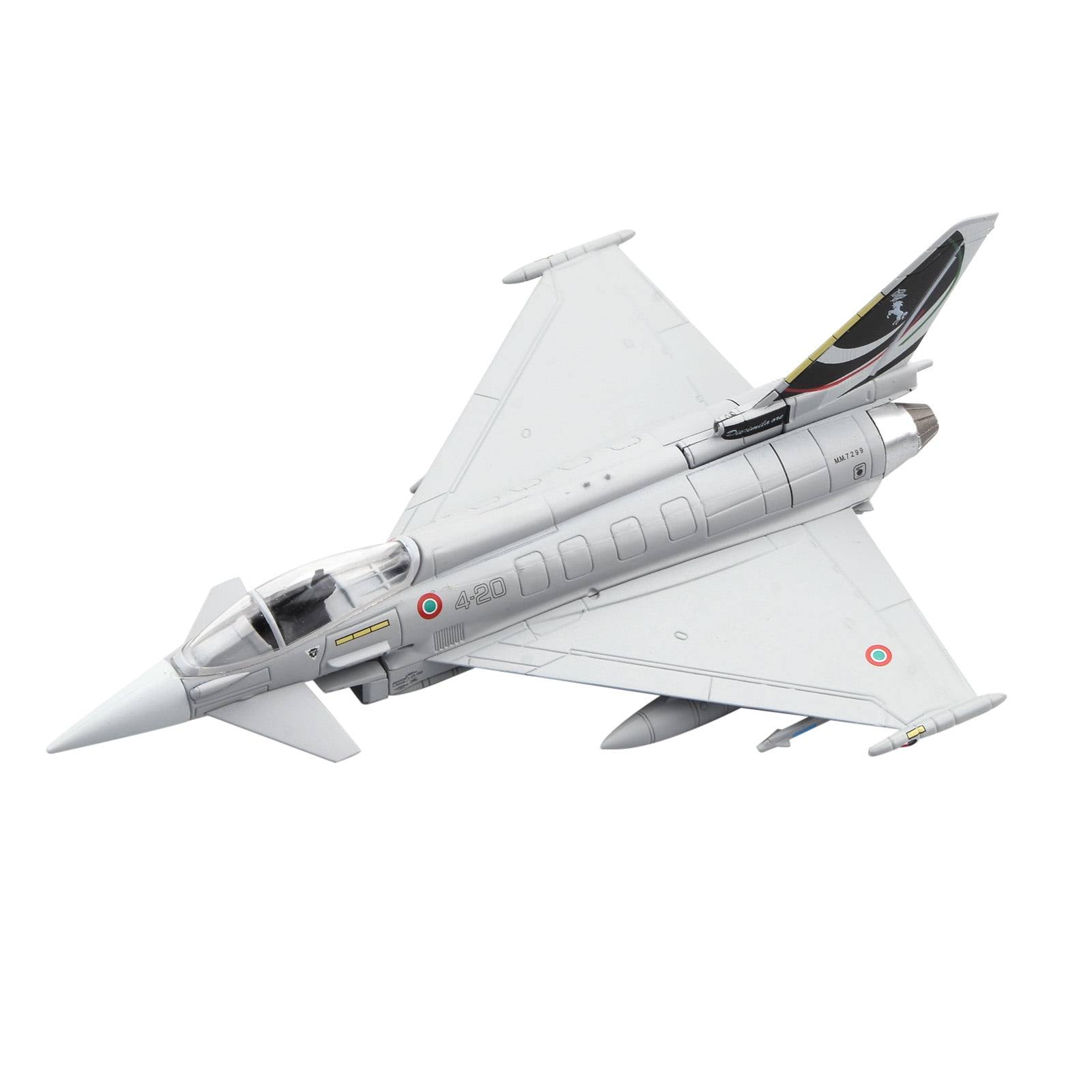CSYANXING 1 100 Scale Eurofighter Typhoon Model EF2000 Fighter Jet ...