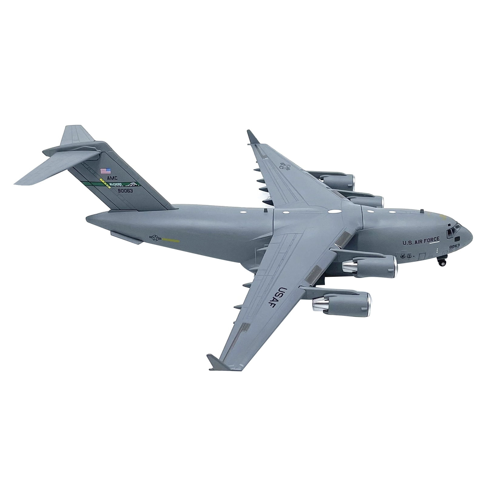 CSYANXING 1:200 US Air Force C-17 Transport Model Alloy Plastic 10.6IN ...