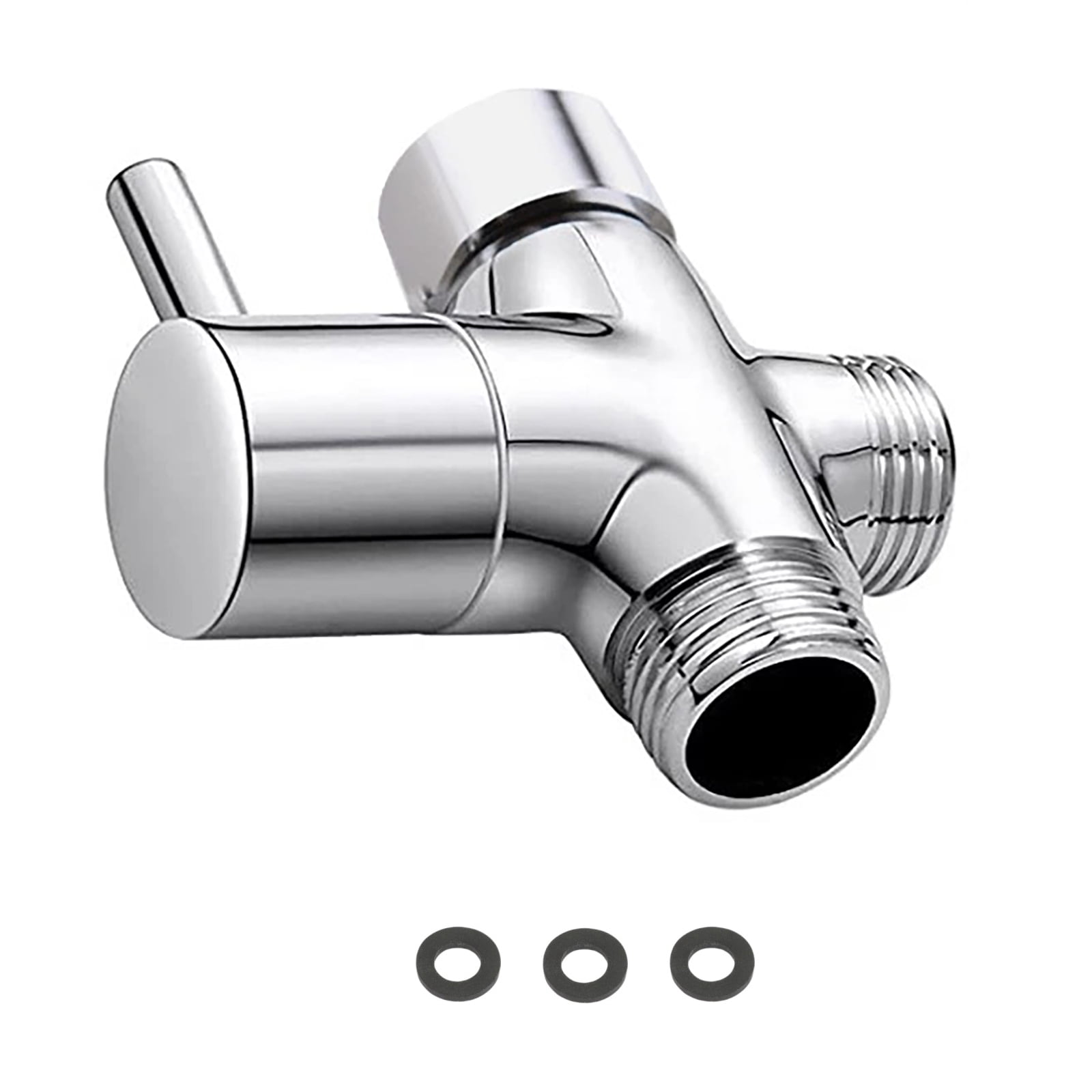 CSYANXING 1/2in 3-Way Water Divider Valve Brass for Shower System ...