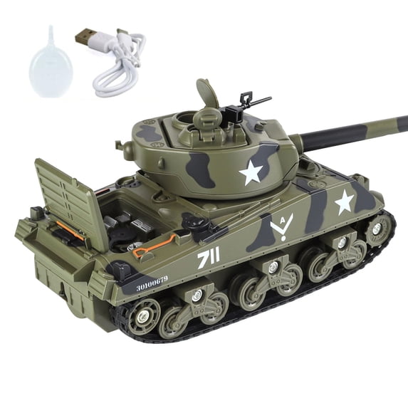 CSYANXING 1/35 M4 Sherman Tank Model for Display or Collecting WWII USA ...