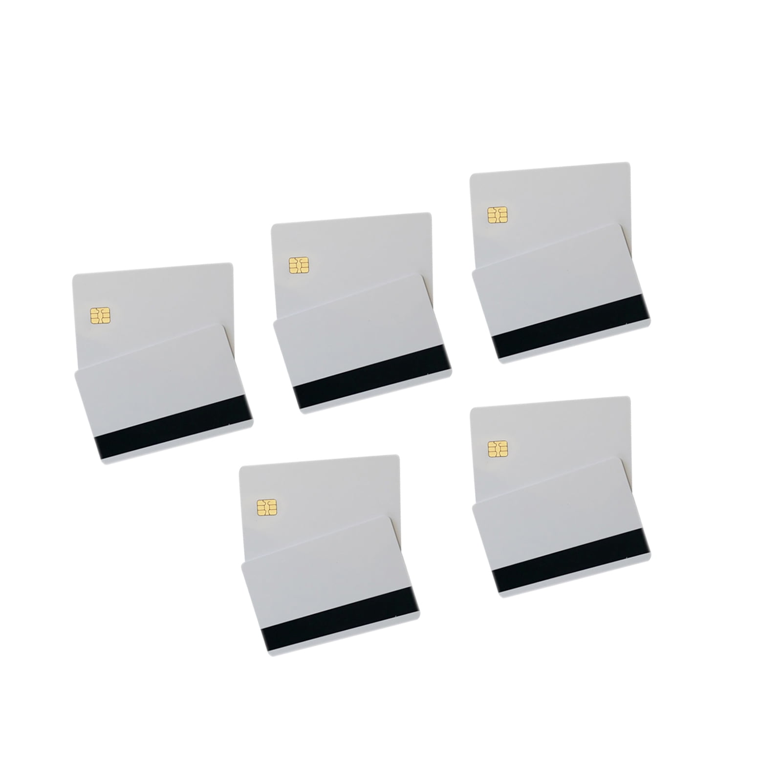 CSYANXING 10Pcs HICO Magnetic Strip Smart Cards Sle4442 Chip, 2-10cm ...