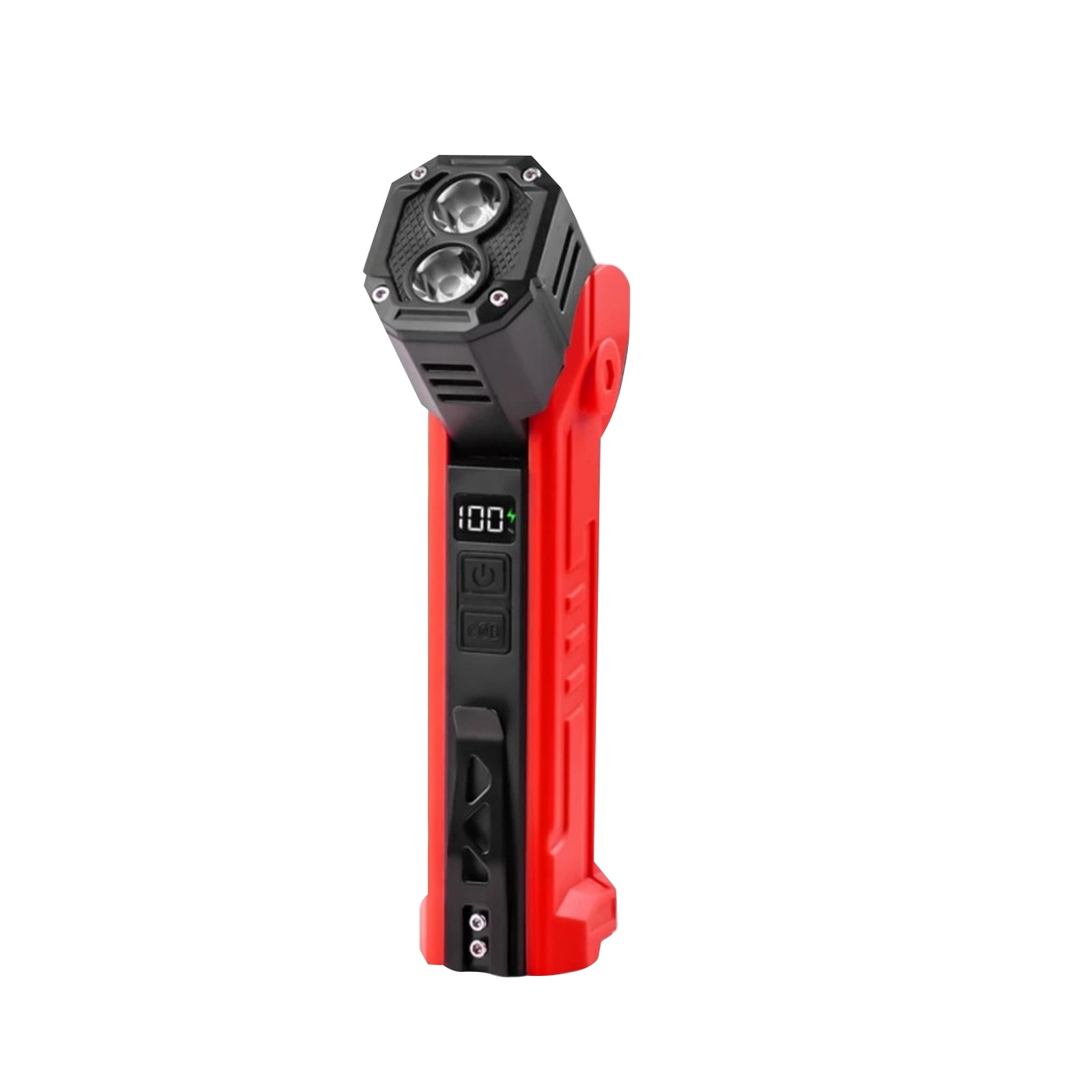 CSYANXING 180 Degree Adjustable Work Light Red ABS 1500mAh Battery ...