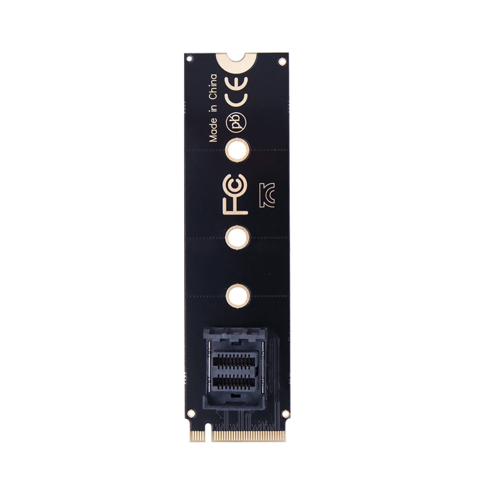 CSYANXING Black NVMe Adapter 8x2.2cm, Direct Signal Path, for Seamless ...