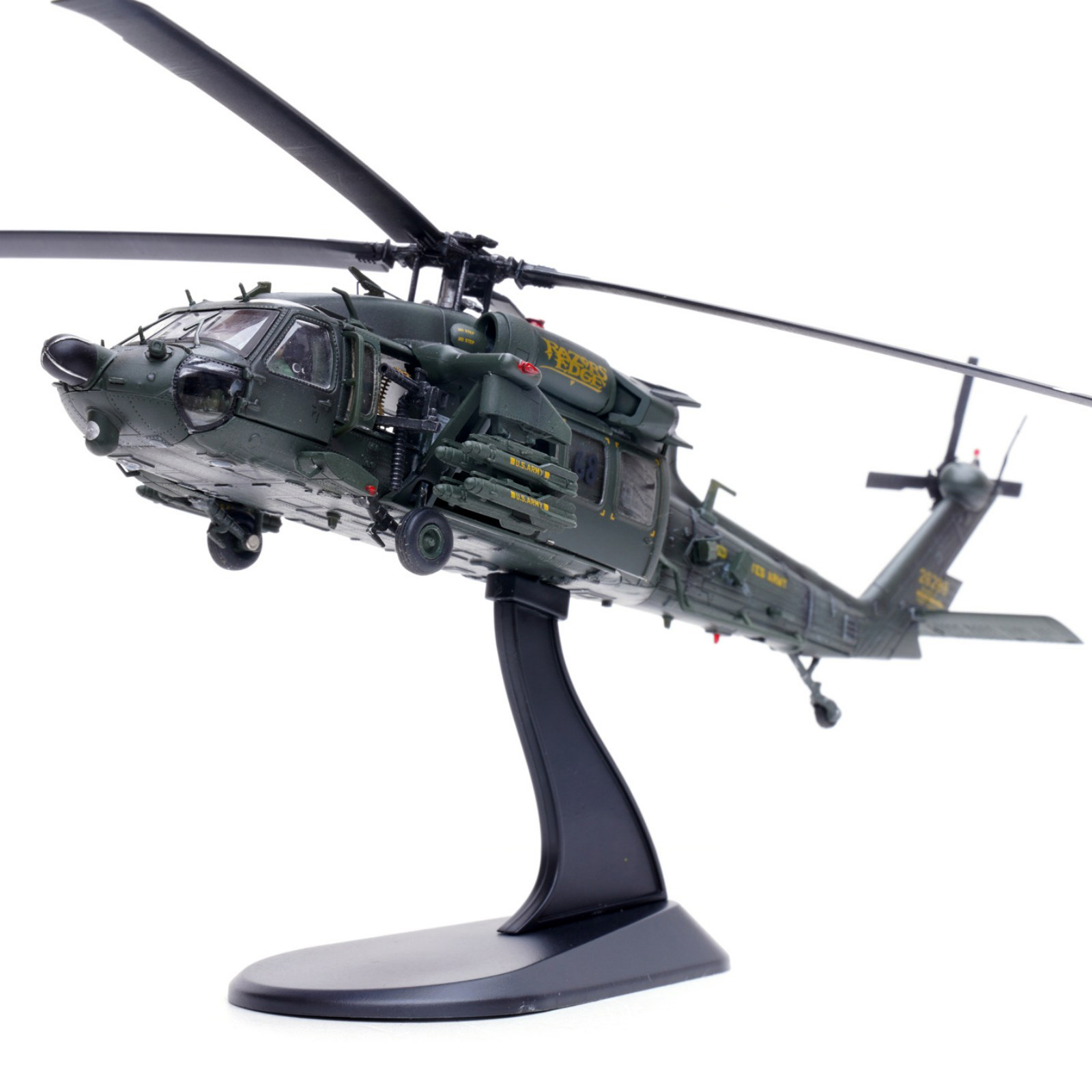 CSYANXING Collectible 9.1in Black Hawk Helicopter Model for Showcase ...