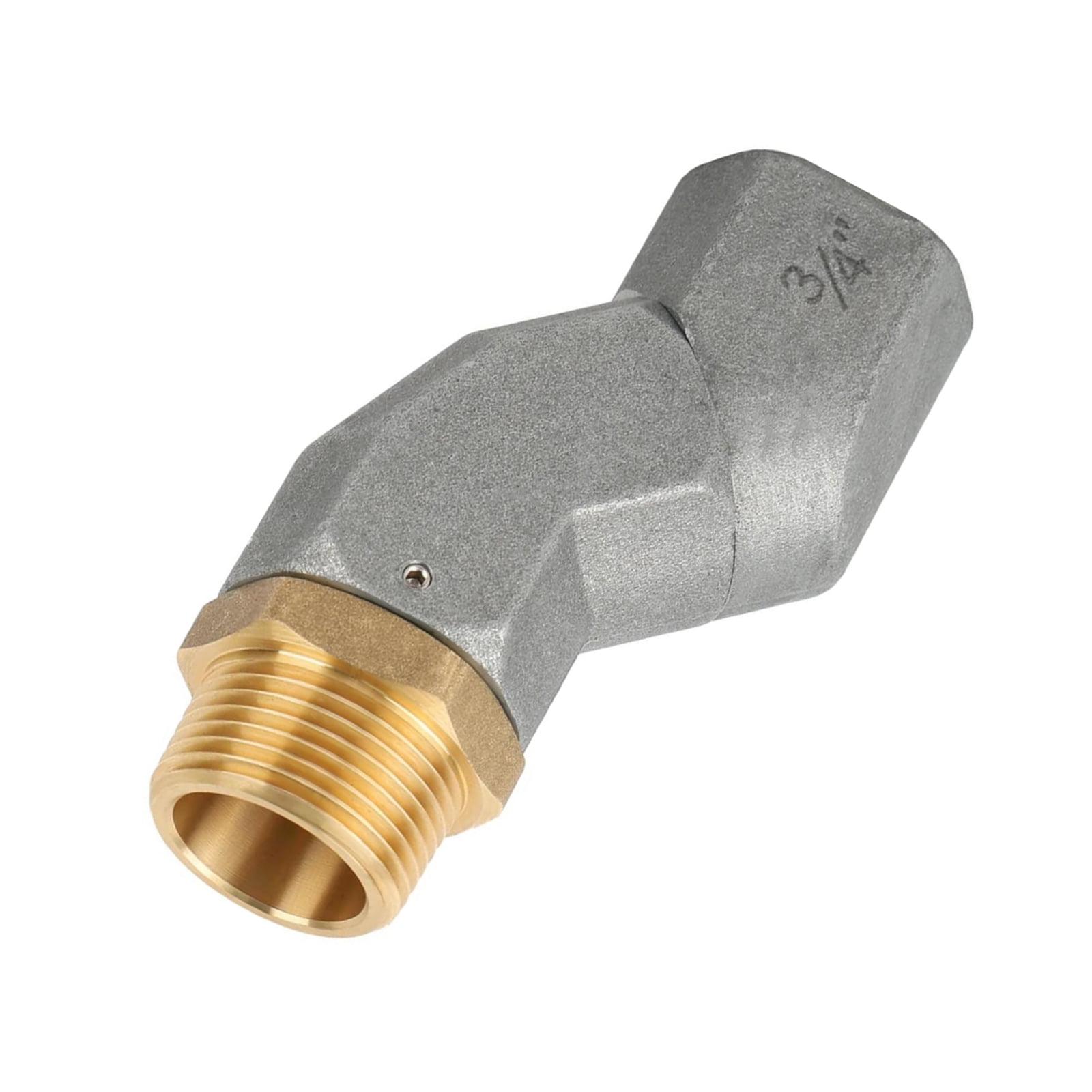 CSYANXING Corrosion Resistant Fuel Swivel Connector, 3/4 NPT Rotating ...