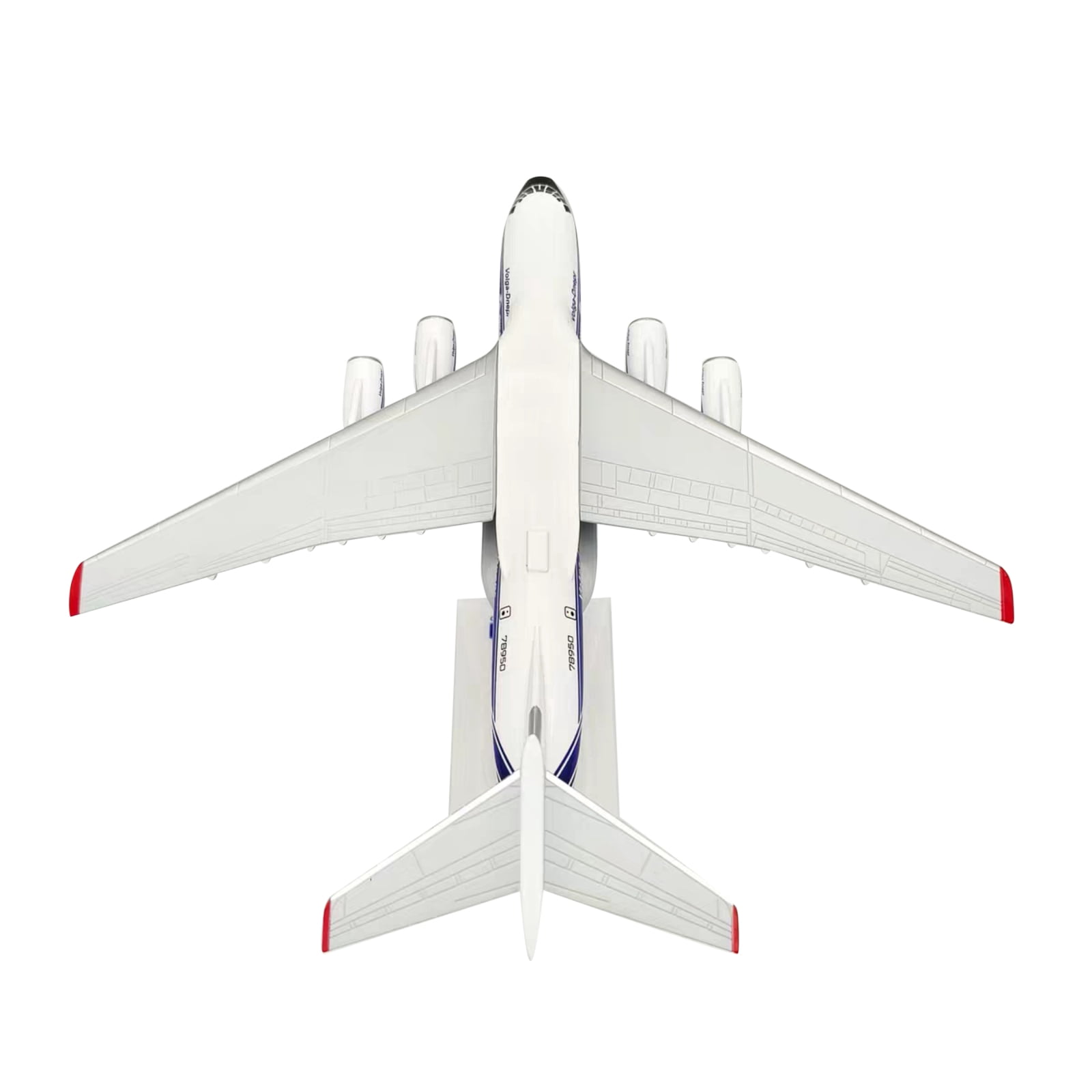 CSYANXING Display Stand Equipped Ilyushin IL-76 Aircraft Model ABS ...