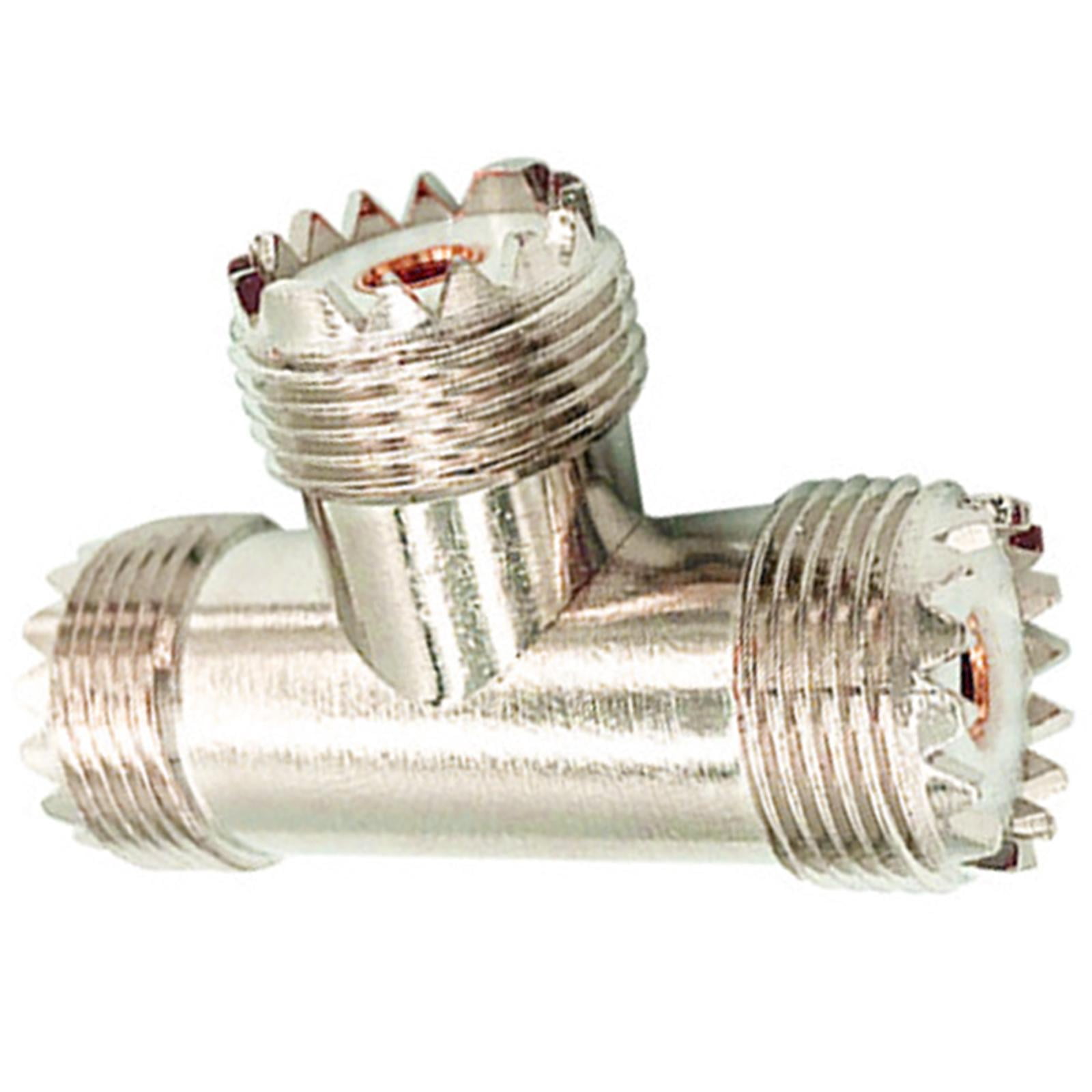 CSYANXING Efficient RF Coaxial Adapter 3-Way "T" Type for Seamless ...
