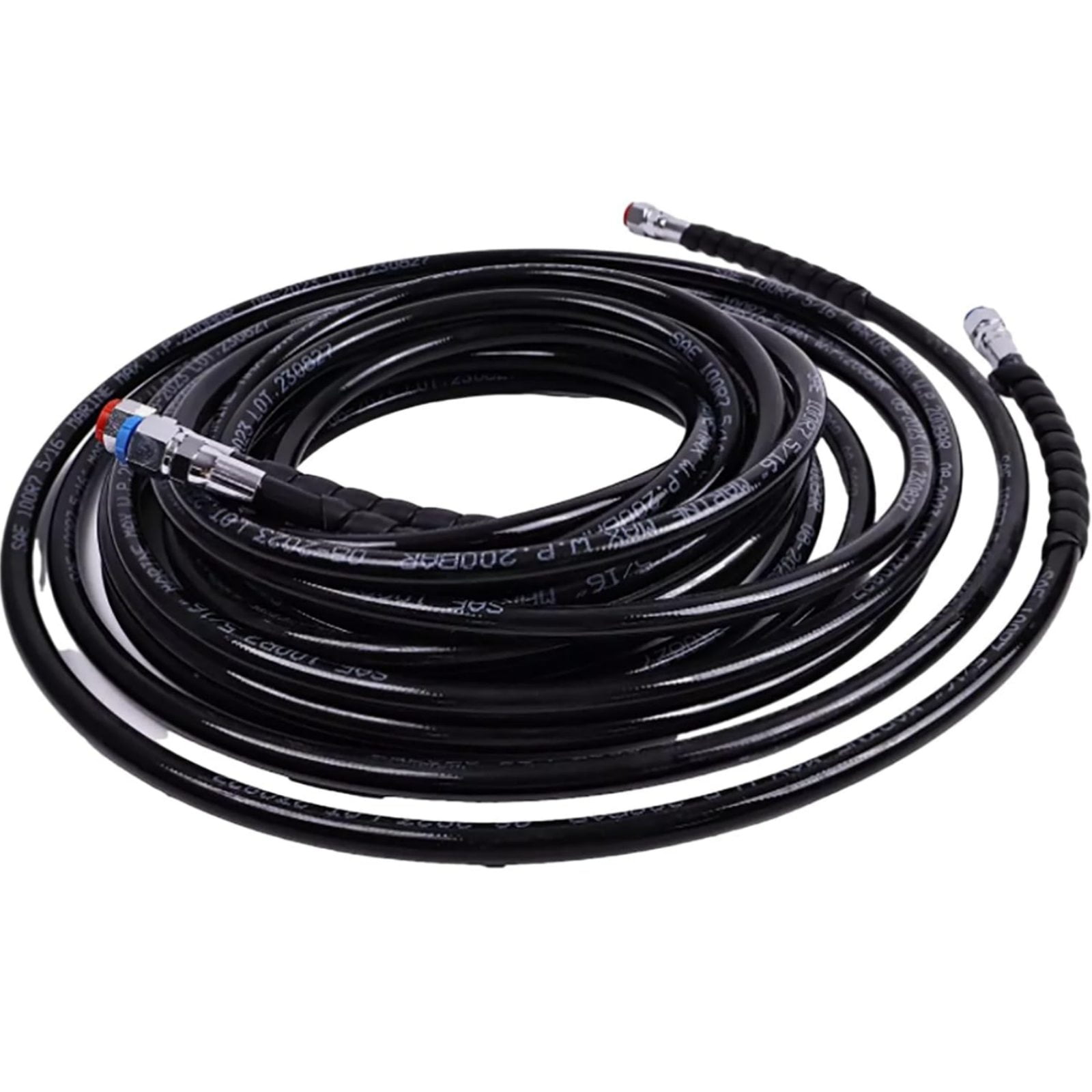 CSYANXING Hydraulic Hose Kit For Seastar Steering 20FT Rubber HO5120 ...
