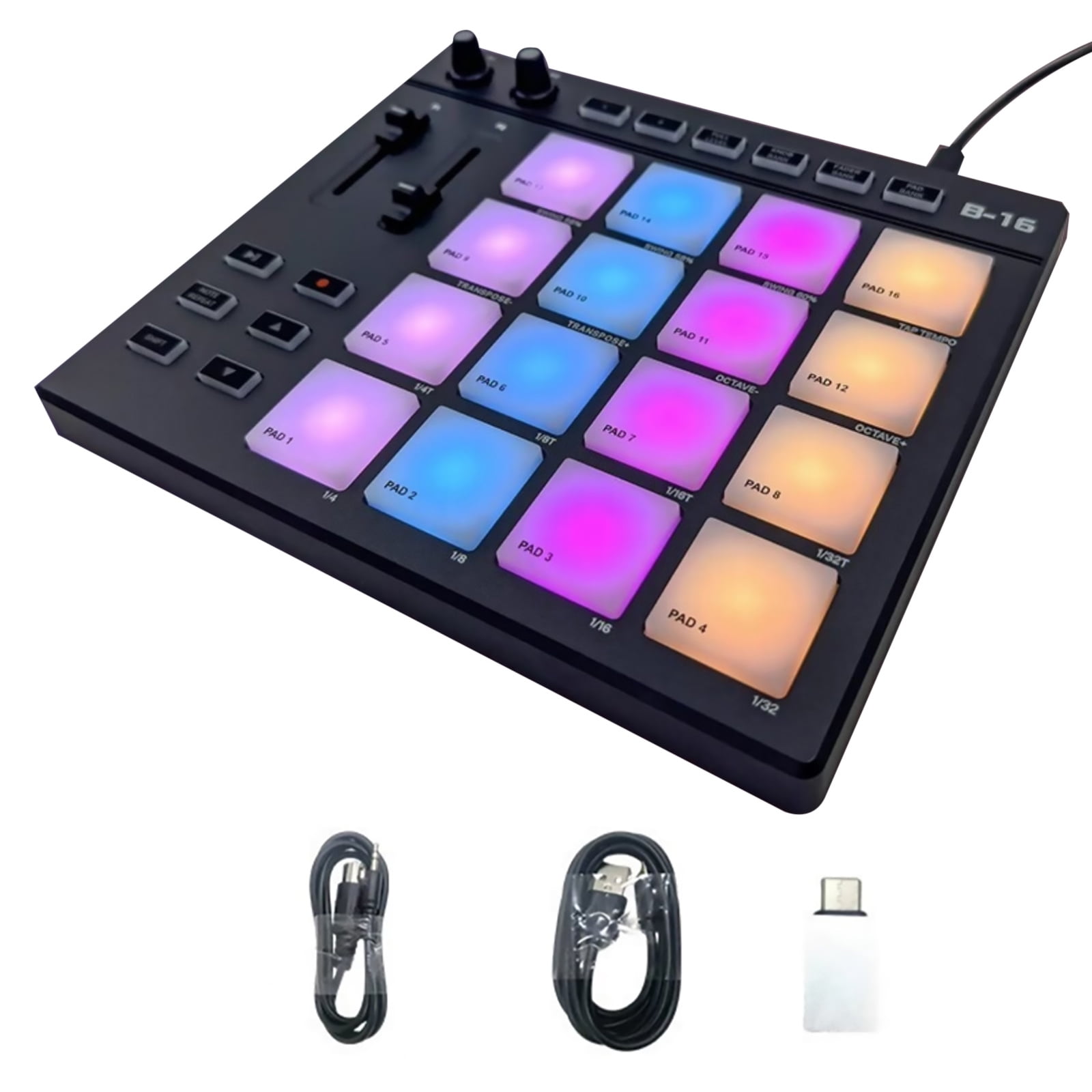 CSYANXING Professional Midi Controller for Studio Recording, 2 ...